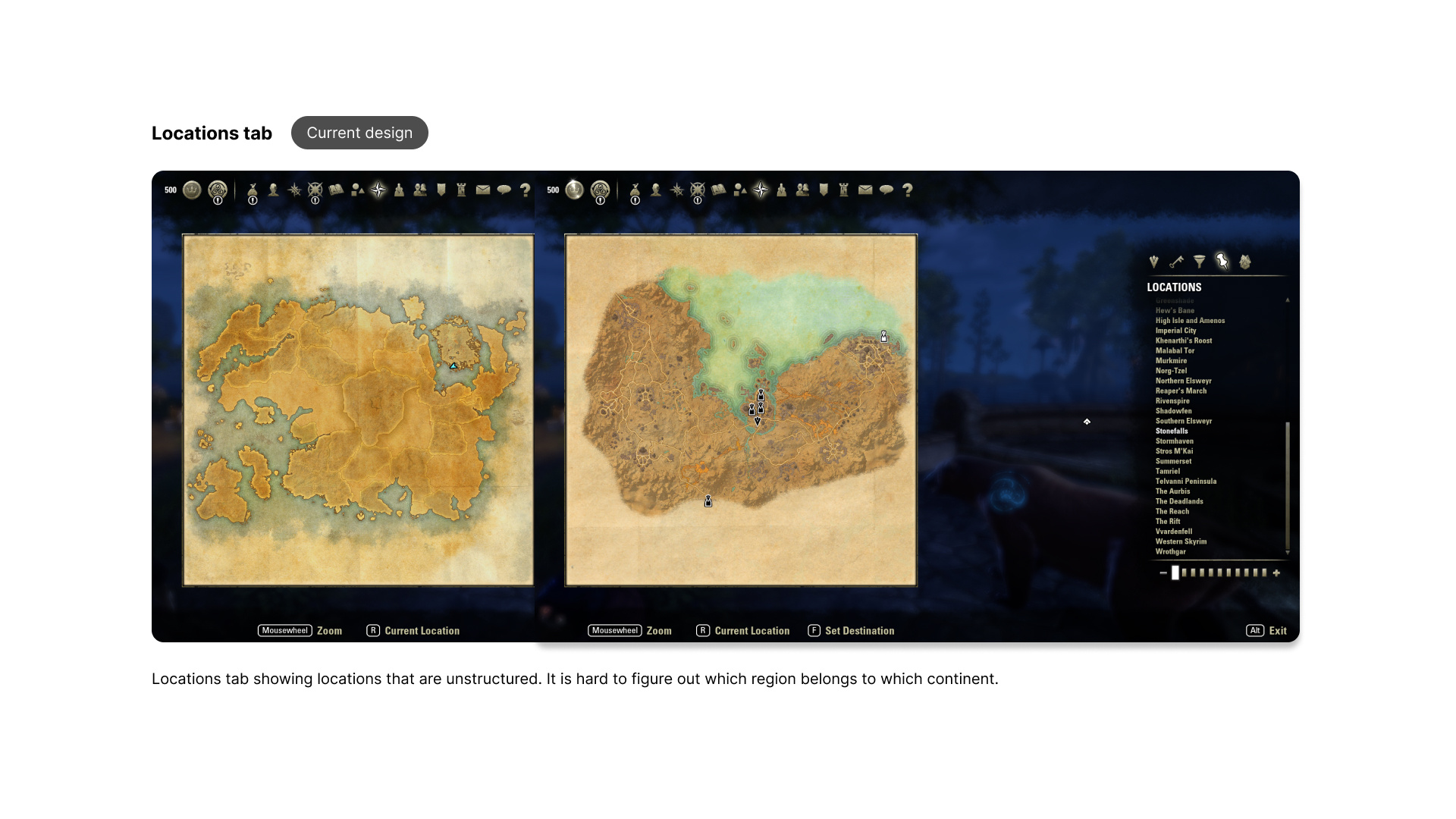 The Elder Scrolls Online Map and Quest Tracker Redesign by Admir ...