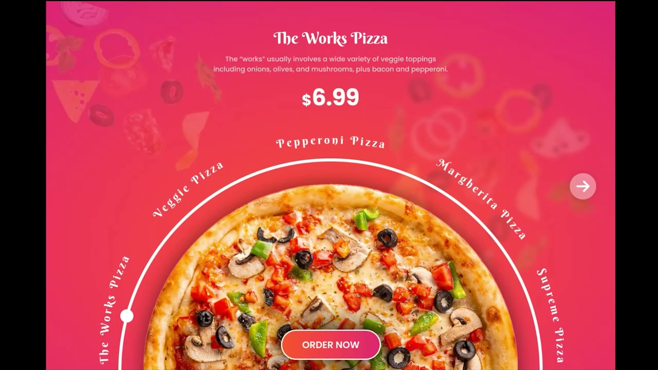 Pizza Shop - Landing Page - UI Design by Subhajit Ghosh on Dribbble