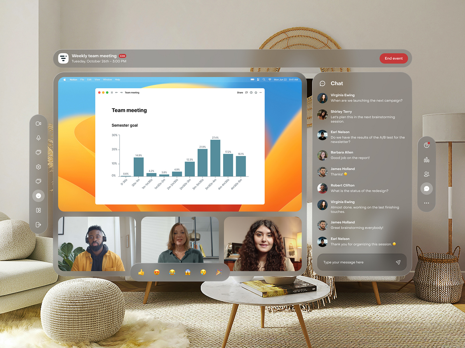 Spatial UI by Justin Salat on Dribbble