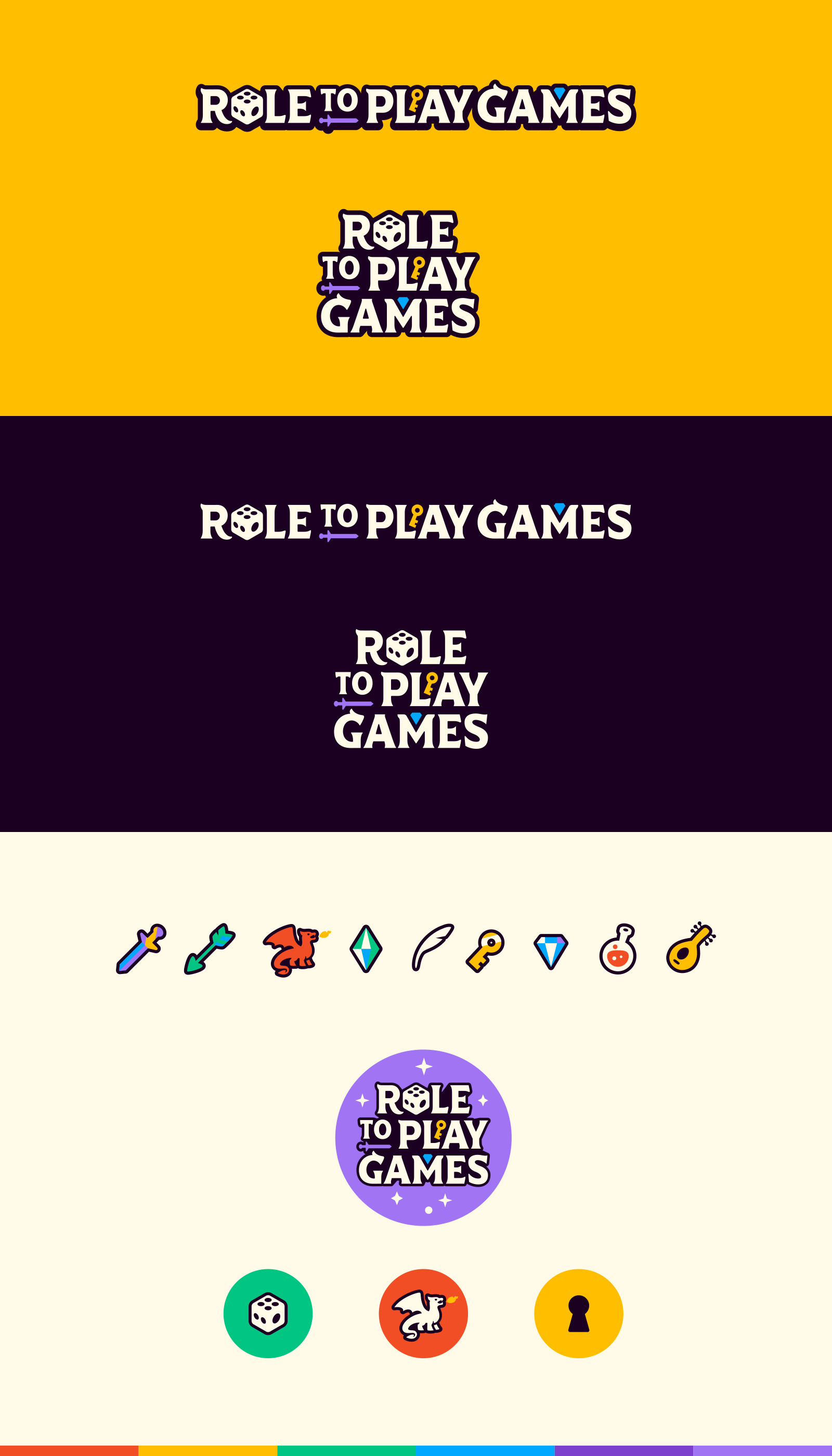 Role to Play Games by Alexandra Erkaeva on Dribbble