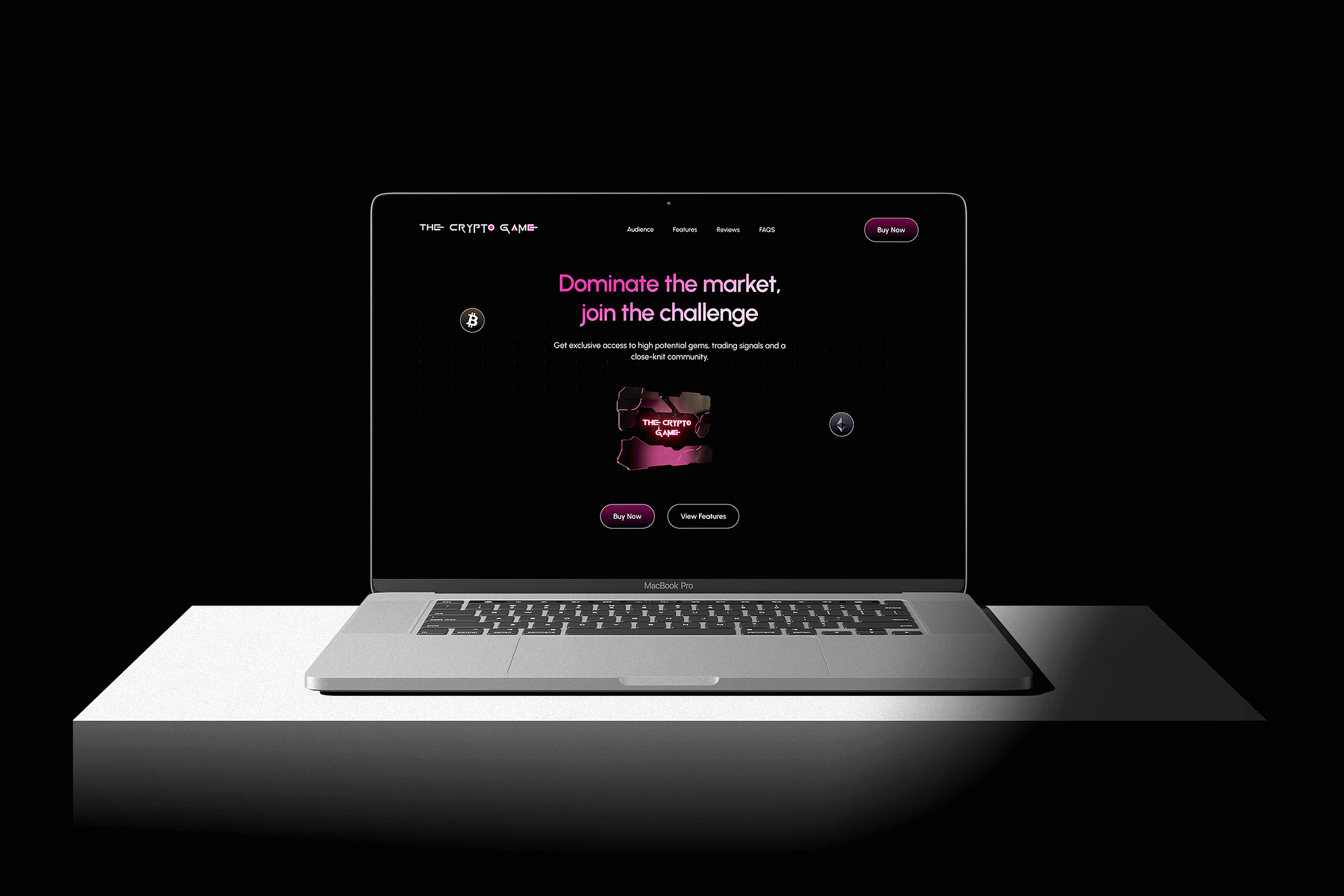 Crypto Game - Landing Page Design by Ayush - Duiverse on Dribbble