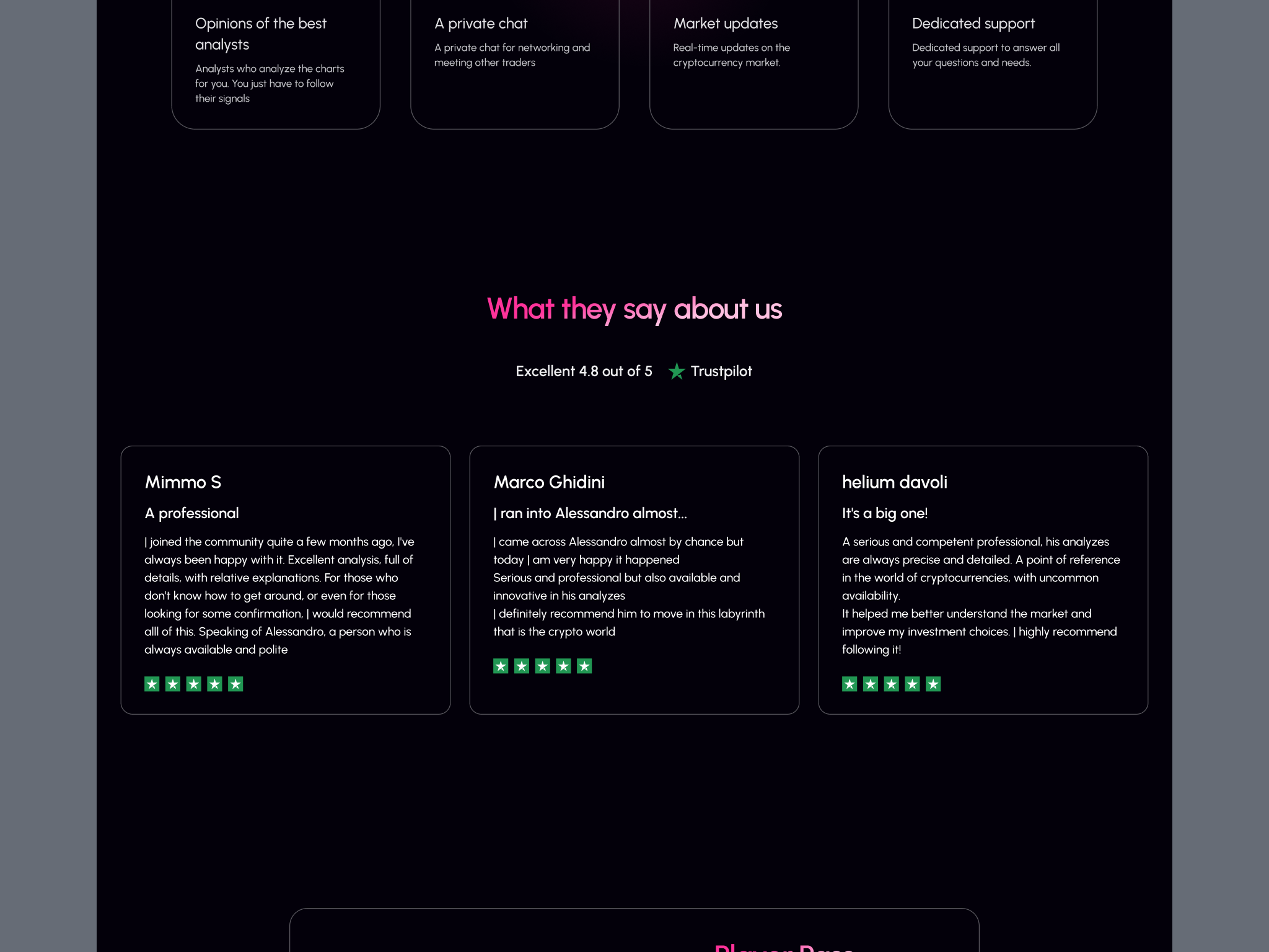 Crypto Game - Landing Page Design by Ayush Lagun on Dribbble