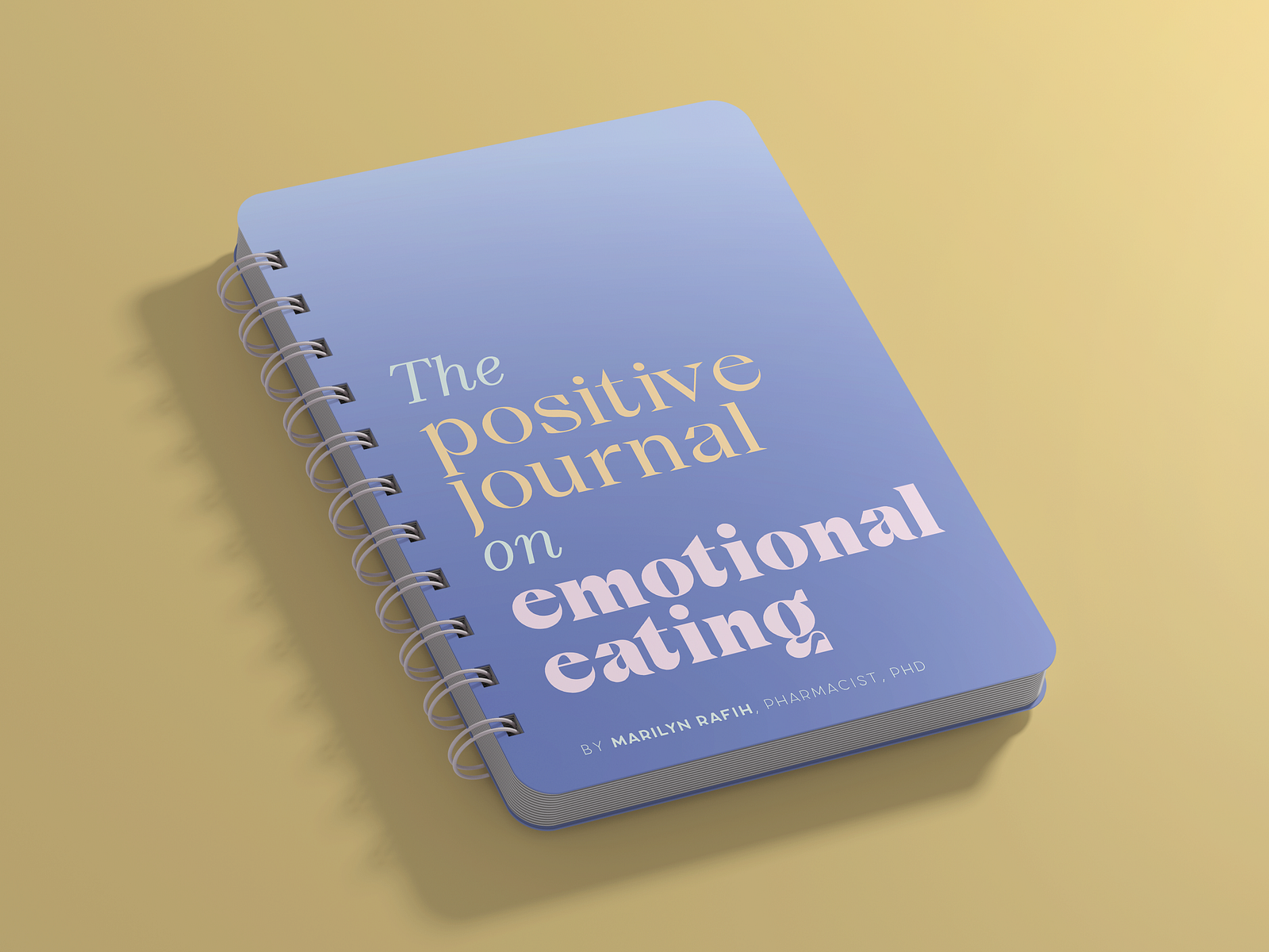 'The Positive Journal on Emotional Eating' by Rafaela Martins on Dribbble