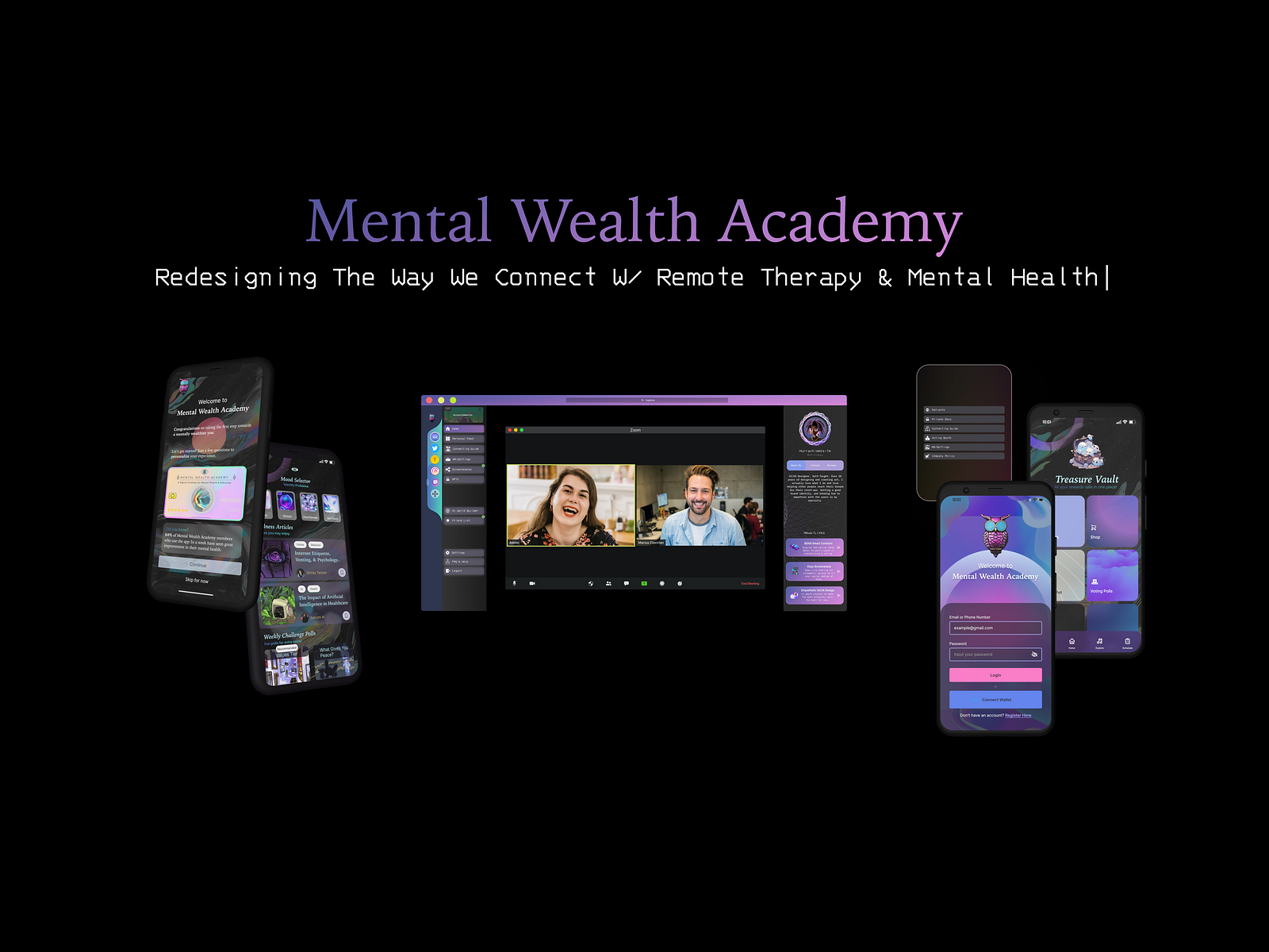 Mental Wealth Academy VR by JQM on Dribbble