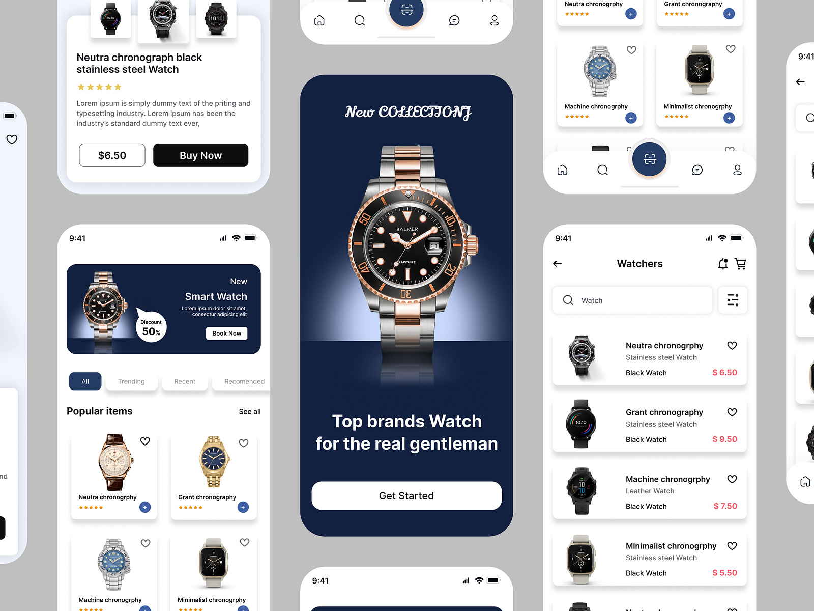 Watch E-commerce Mobile App Design by Saheda akter Shipa for SylGraph ...