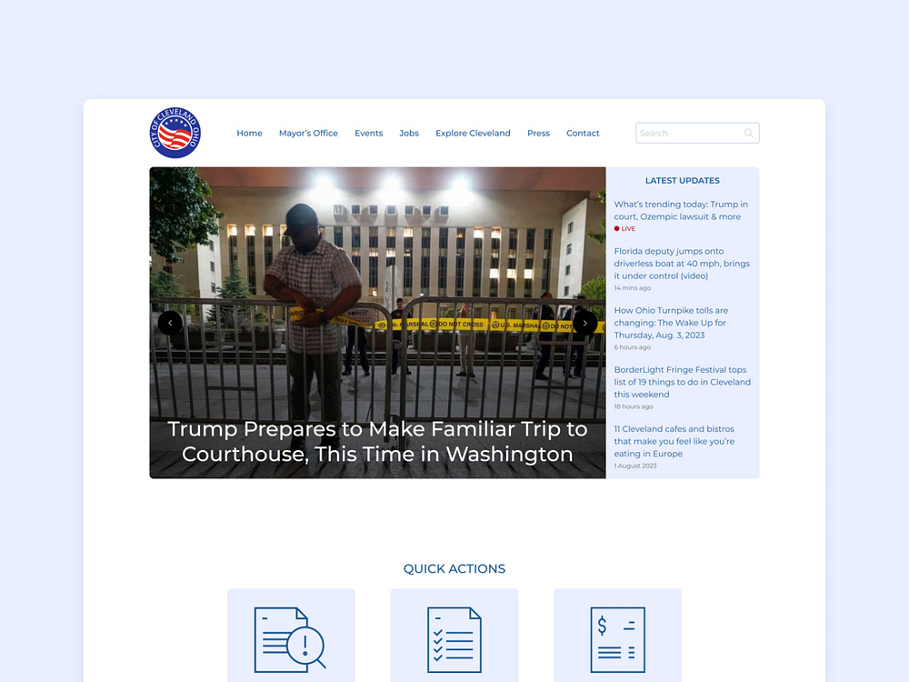 Browse thousands of Government Website images for design inspiration ...
