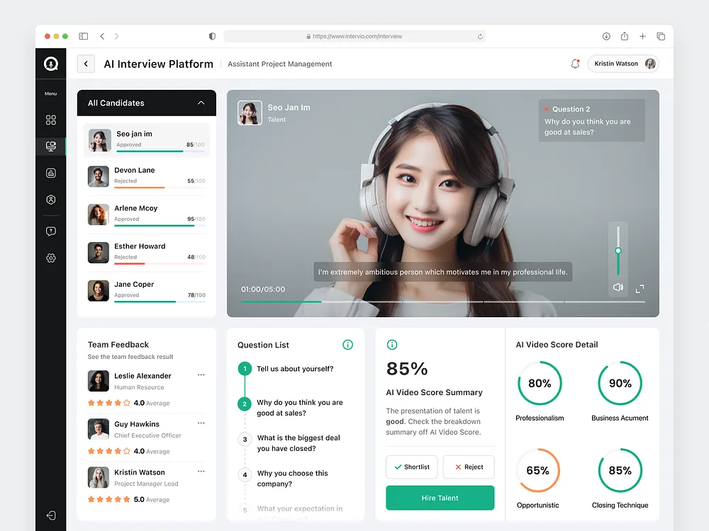 Browse thousands of Interview images for design inspiration | Dribbble