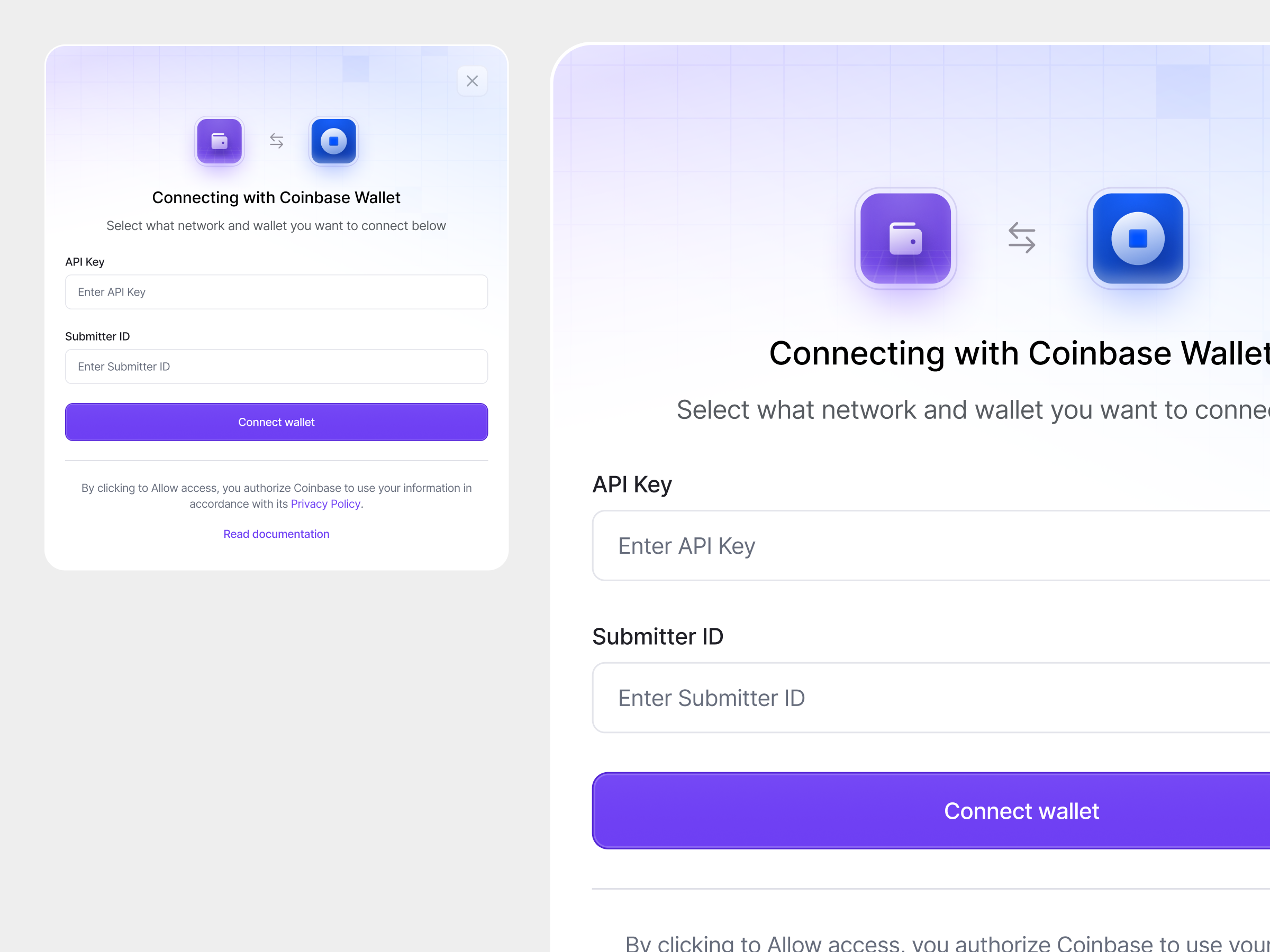 Connect Wallet Modal by Dominik Tyka on Dribbble
