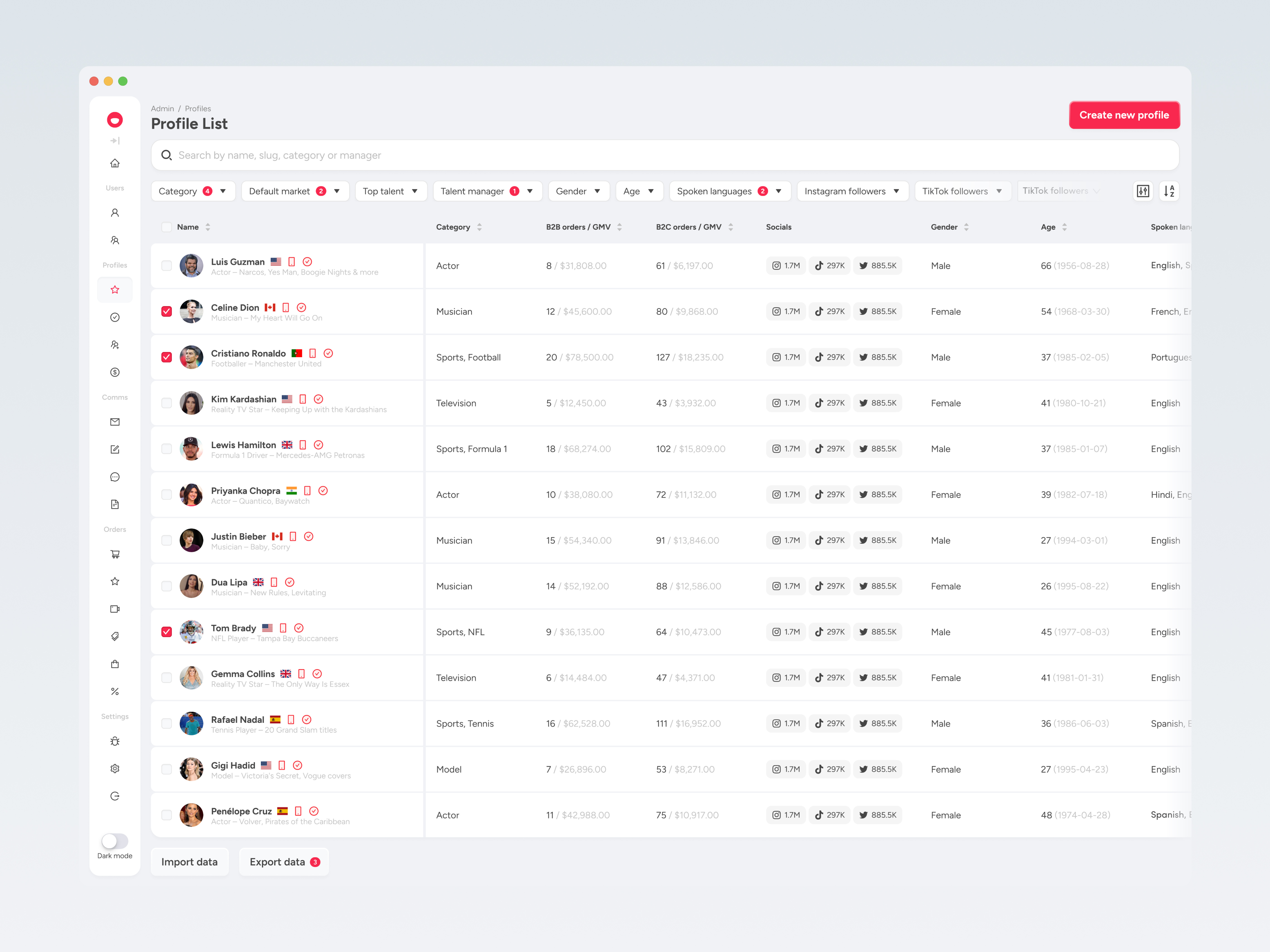 Redesigning admin tool for streamlined profile management by Lukasz Dec ...