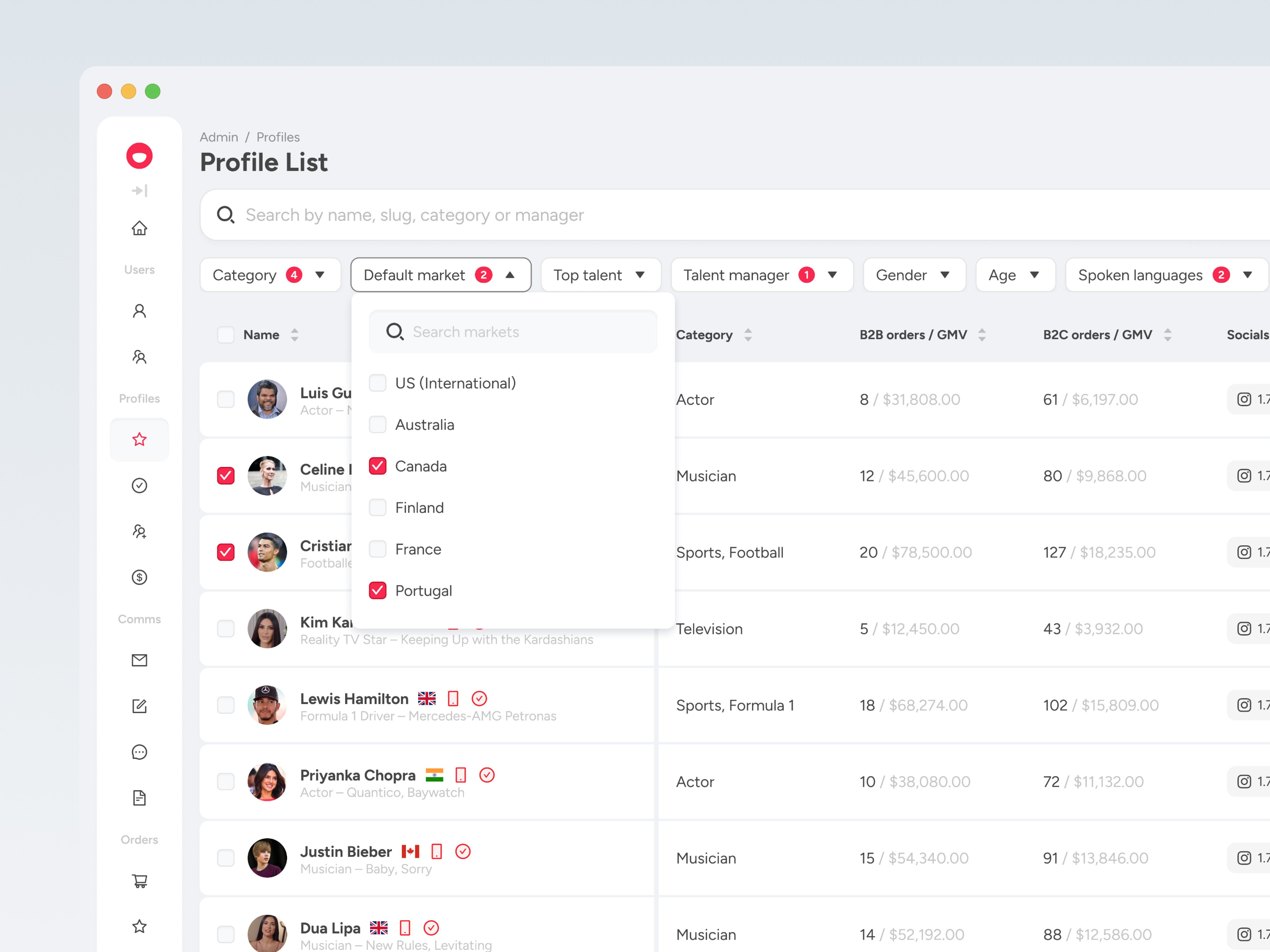Redesigning admin tool for streamlined profile management by Lukasz Dec ...