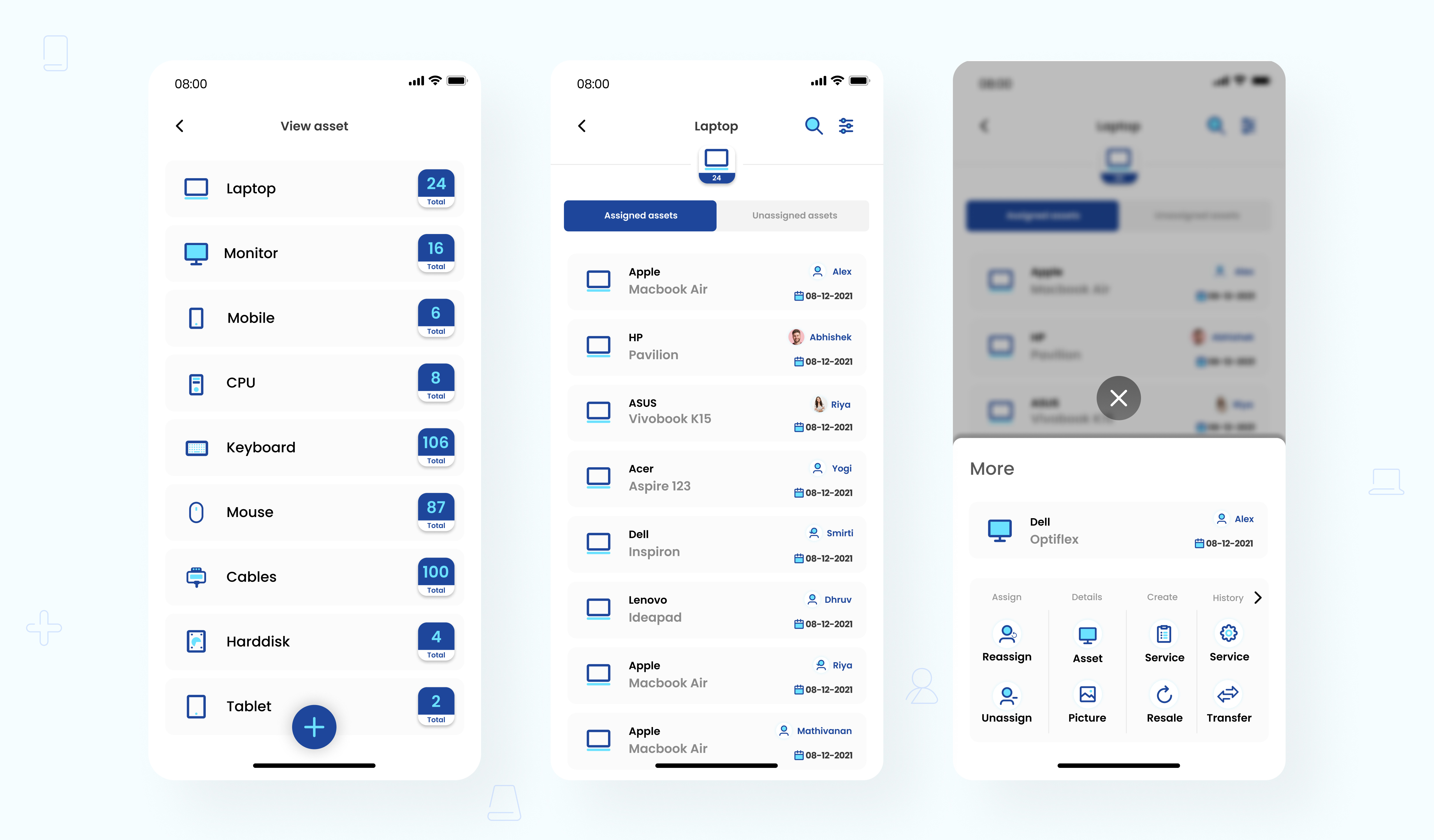 Asset Tracking Mobile App By Sidharth Sivadevan On Dribbble