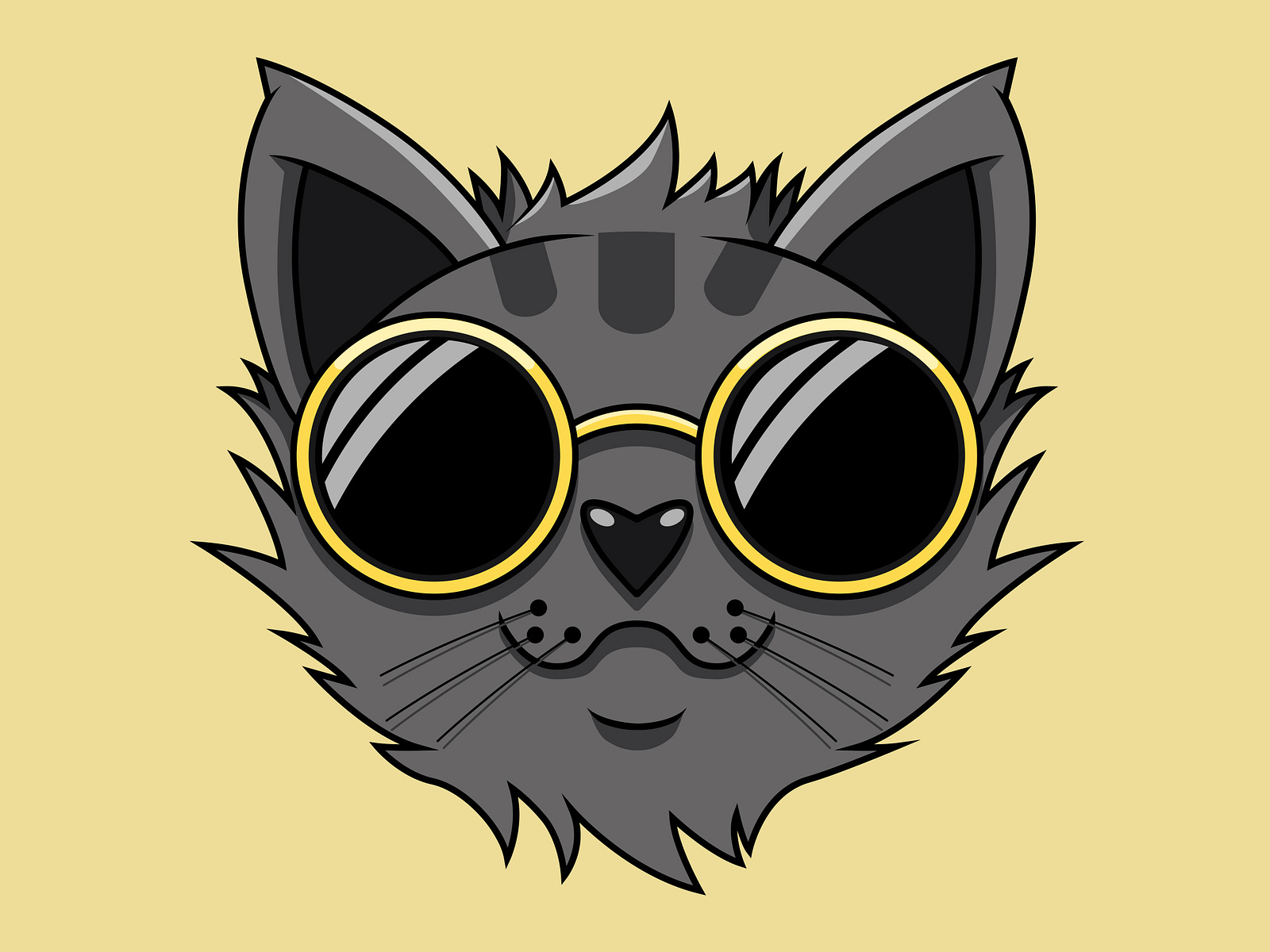 Odesas cat by Oleg Protsenko on Dribbble