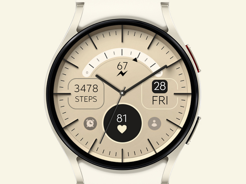 Simple Watch Face by Monkey's Dream on Dribbble