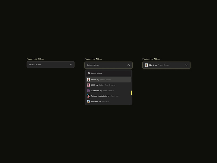Dropdown Ui Interaction By Godspower Ebiowei Ehioze On Dribbble