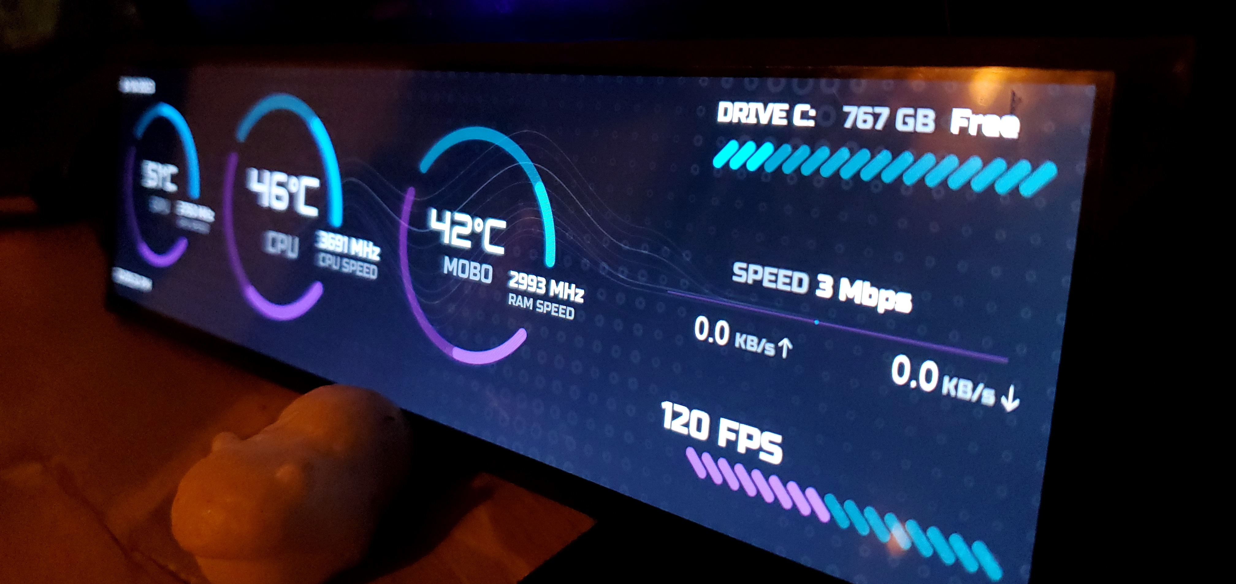 Kore - A theme / skin for sensor panel in AIDA64 by Matthew Almand on ...