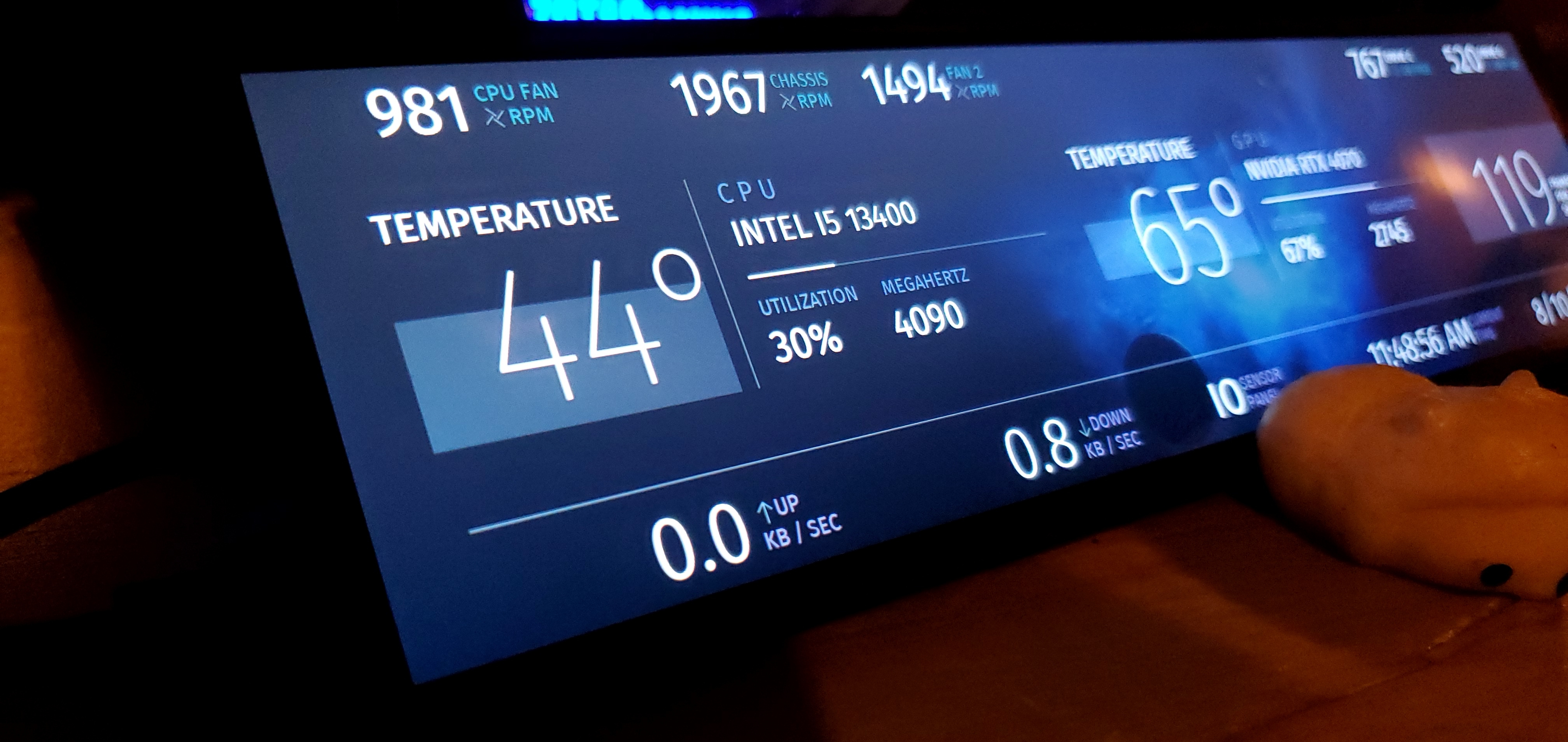 IO - a theme / skin for the sensor panel in AIDA64 by Matthew Almand on ...