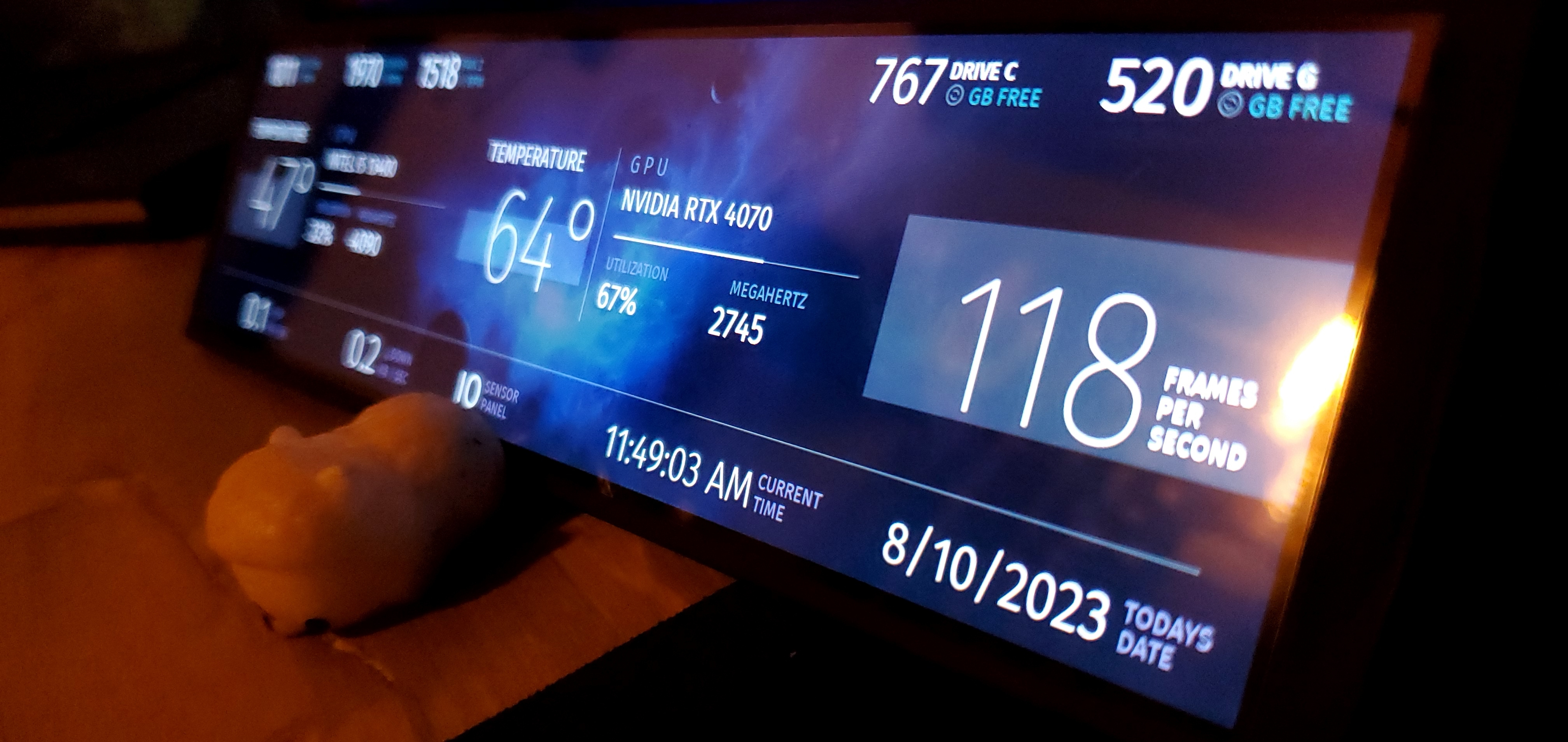 IO - a theme / skin for the sensor panel in AIDA64 by Matthew Almand on ...
