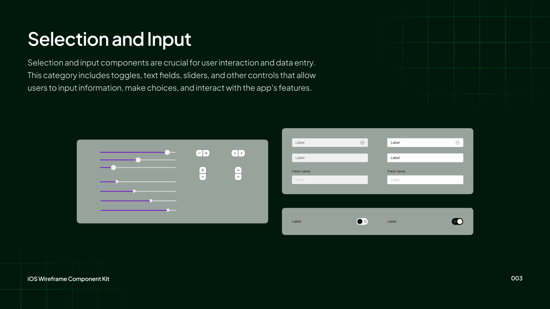 IOS Wireframe Component Kit by Nektic on Dribbble