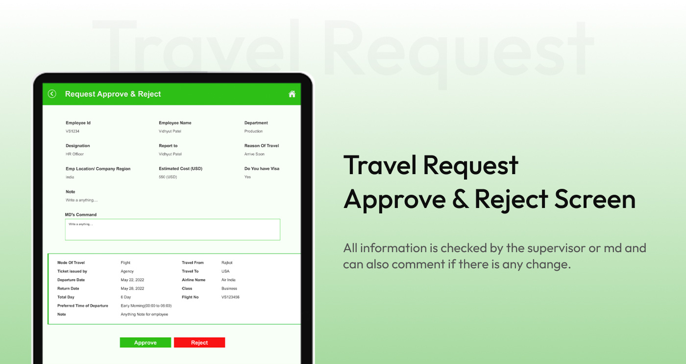 Travel Request by Peafowl IT Solution on Dribbble
