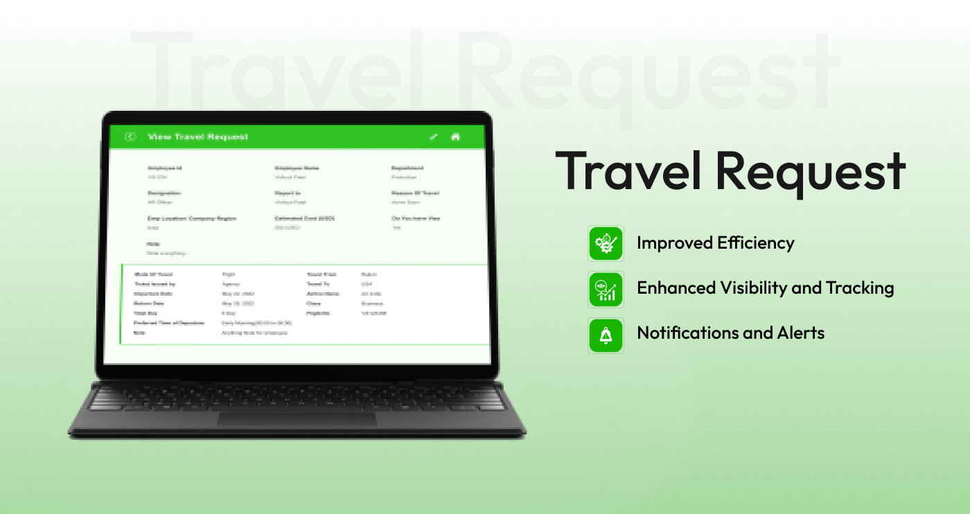 Travel Request by Peafowl IT Solution on Dribbble