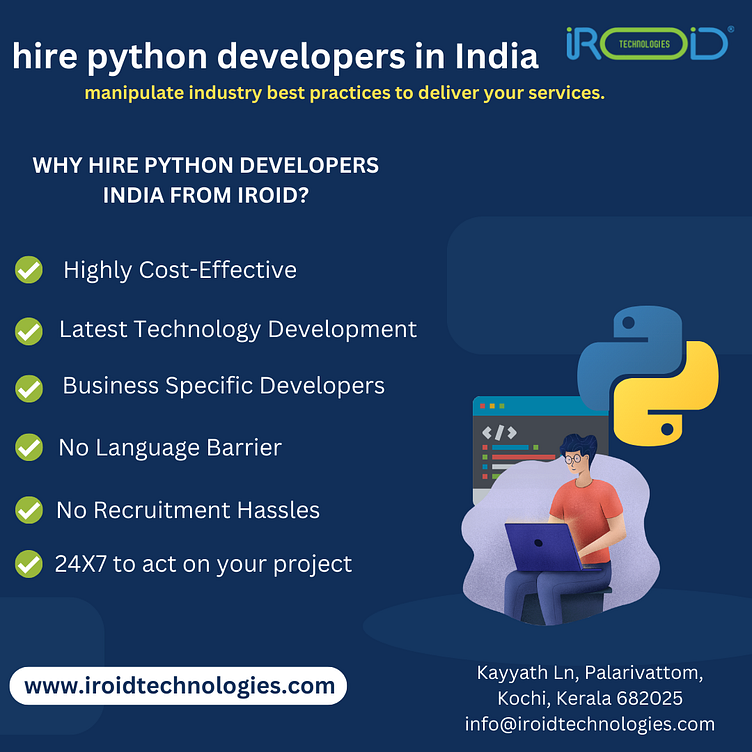 Hire Python Developers India By Benjemin Larsson On Dribbble 