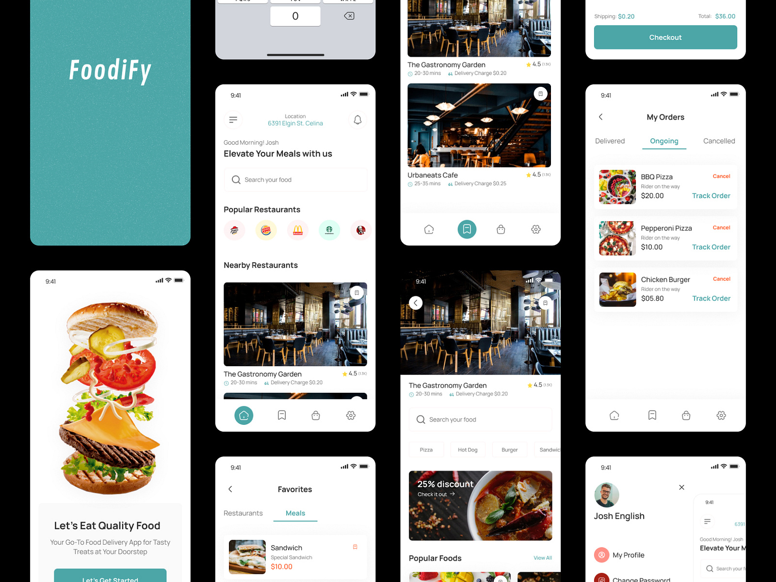 Food Delivery App Design by RaKib 🔥 on Dribbble