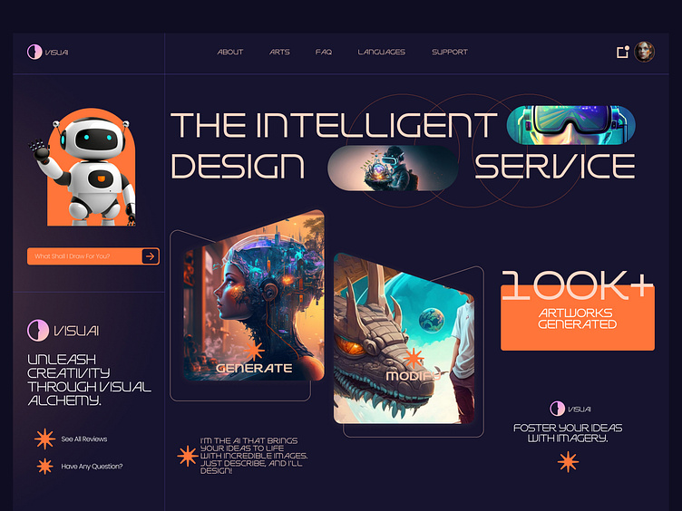 VisuAI | Ui/Ux by Ammad Khan on Dribbble