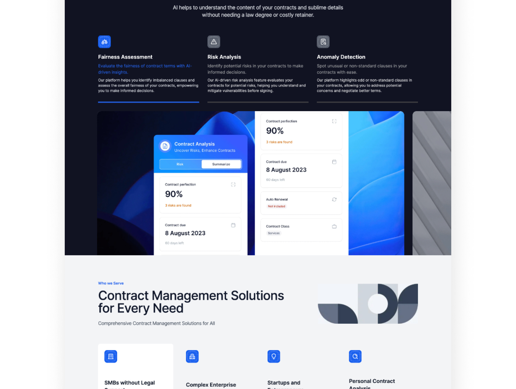 Legaliser: Contract Analysis Made Simple with AI by Vaionex on Dribbble