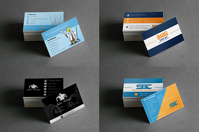 Visiting Card Design by afnangraphics on Dribbble