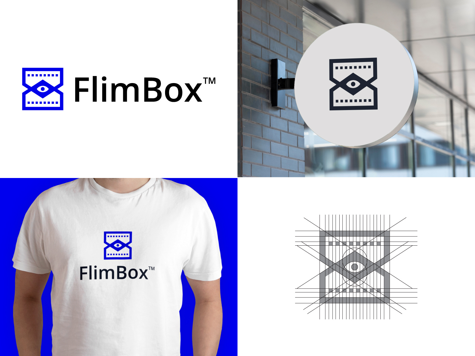 FlimBox Logo Design | Branding by Sajal Saha | logo designer on Dribbble
