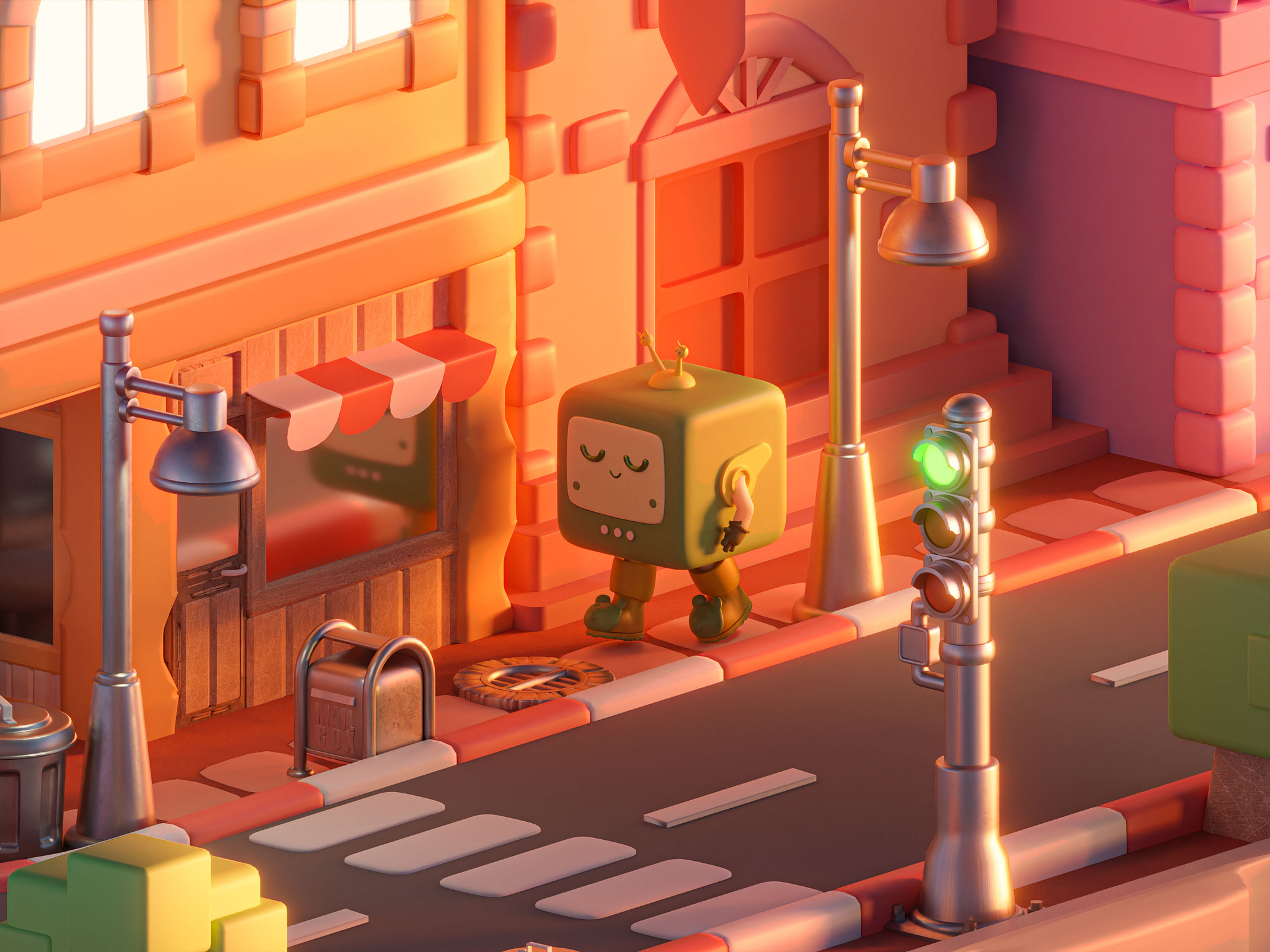 Cube World - 2 by Armin on Dribbble