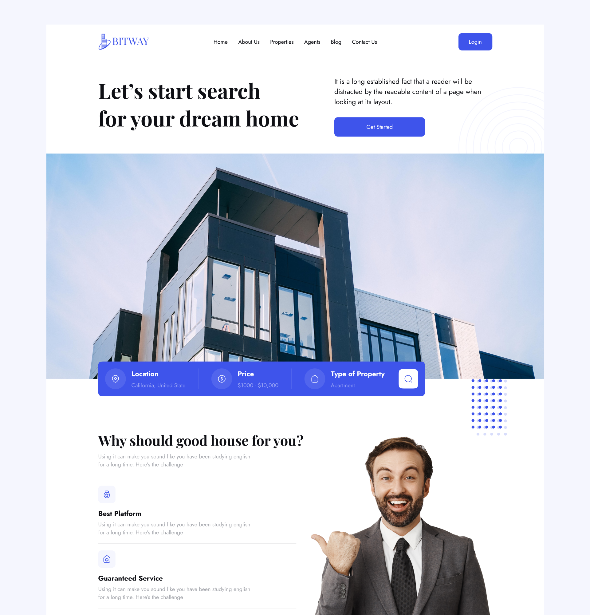 Real Estate Web UI Kit by DIRID STUDIO on Dribbble