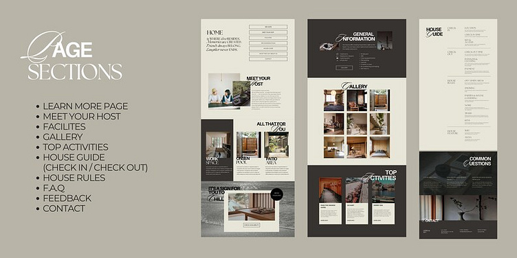 Canva Airbnb Website Design by Silvya Tan on Dribbble