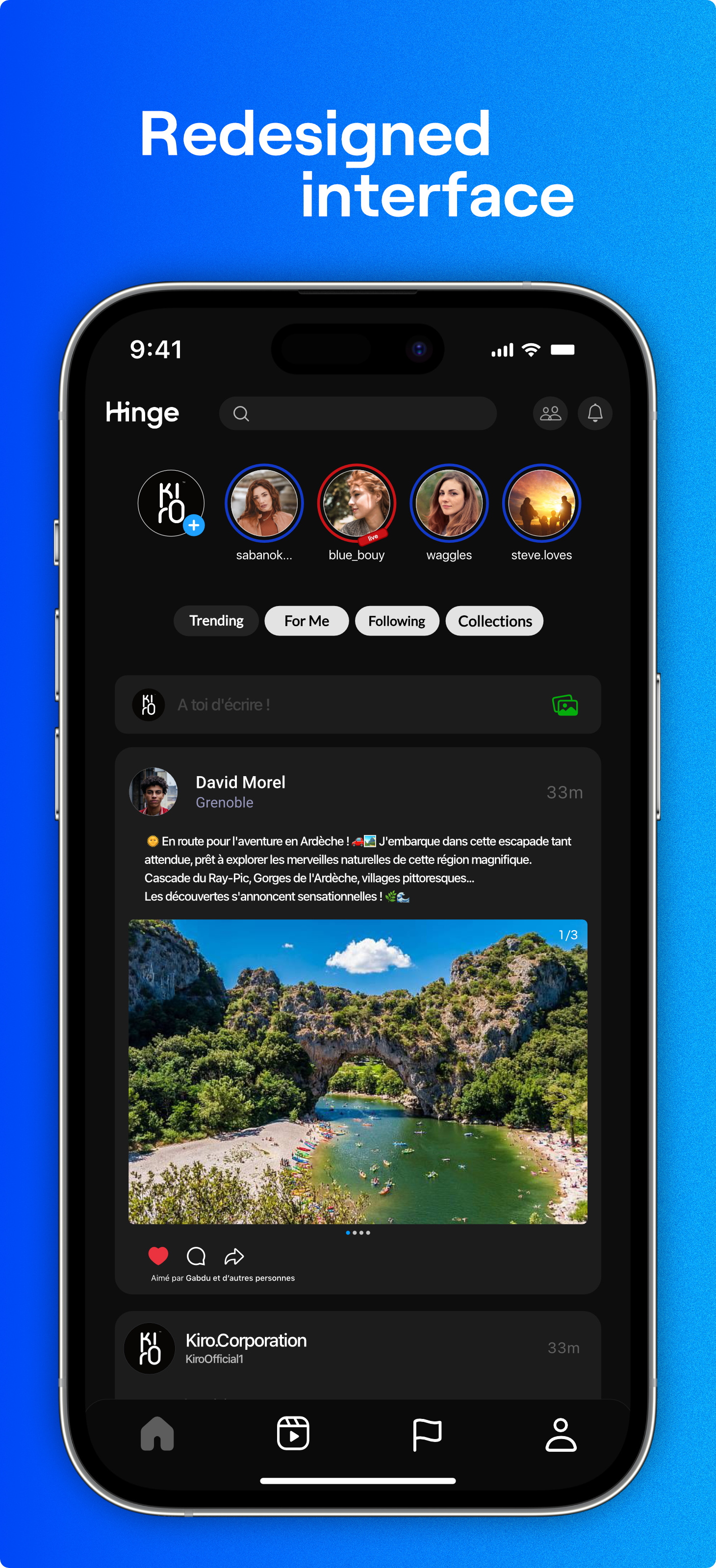 Hing.Social Network by Tongo on Dribbble