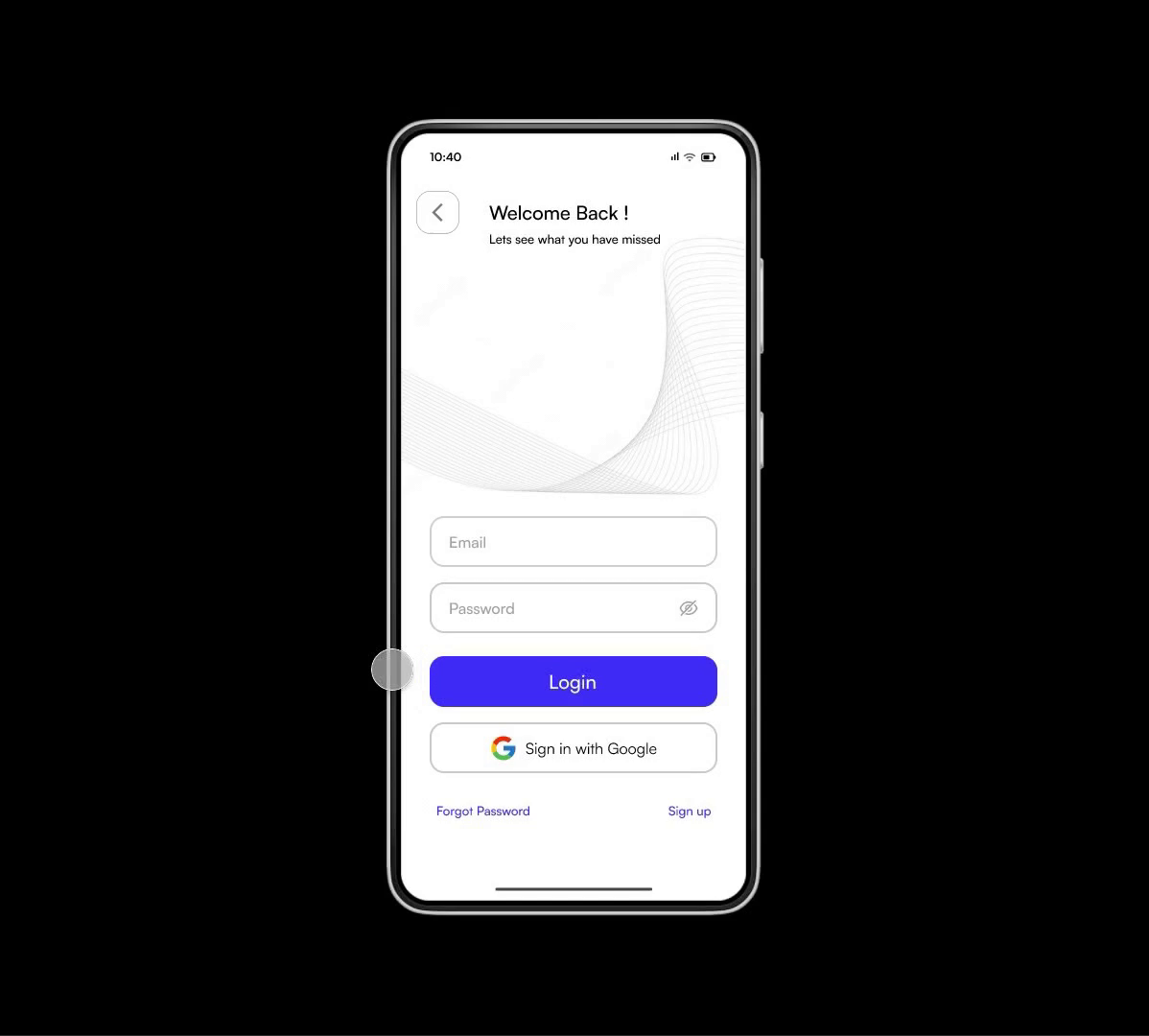 overlay interaction for login/forgot password page [ prototype ] by ...