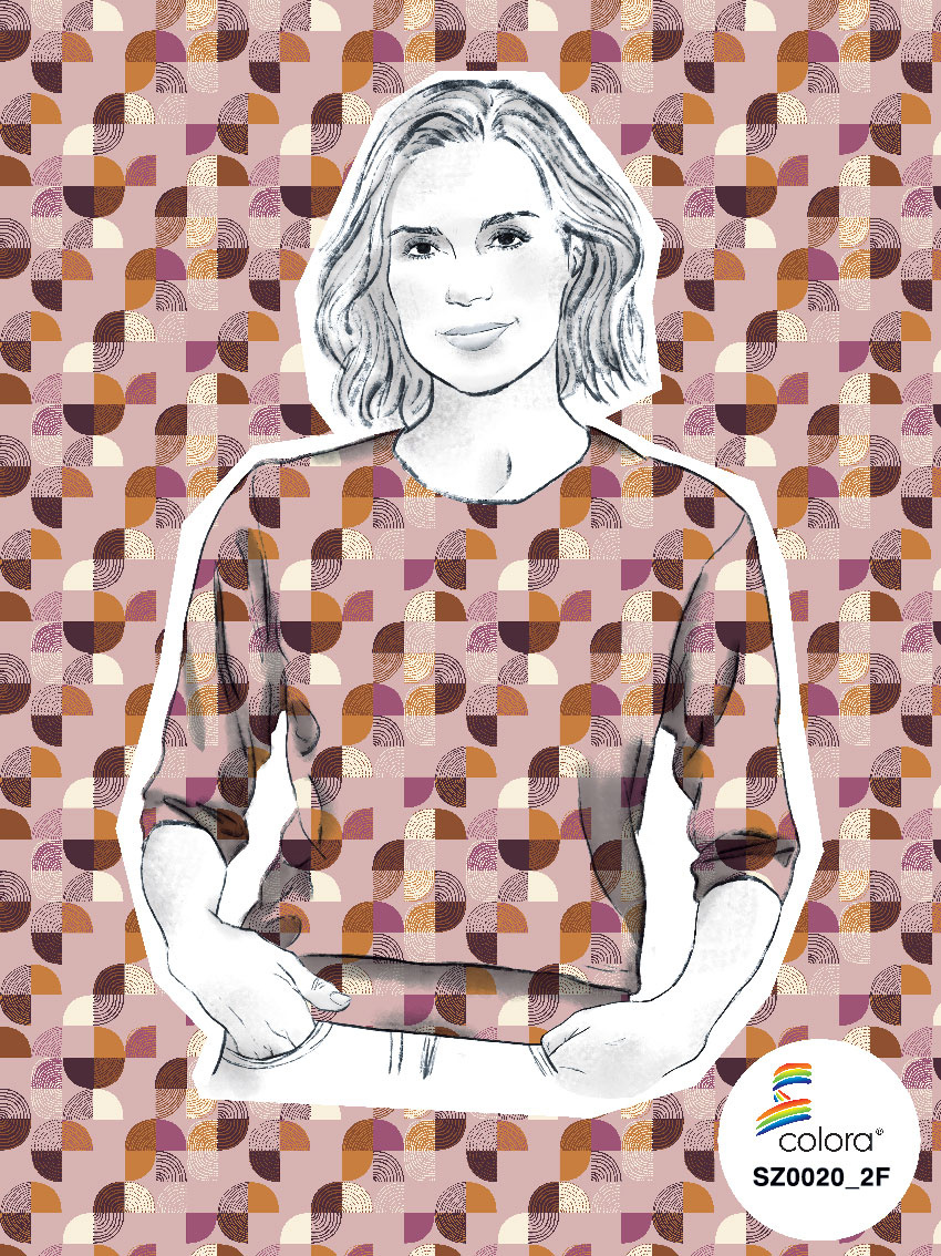 Geo Pattern Design - Colora SA by STYLIANI ZOGRAFOU on Dribbble