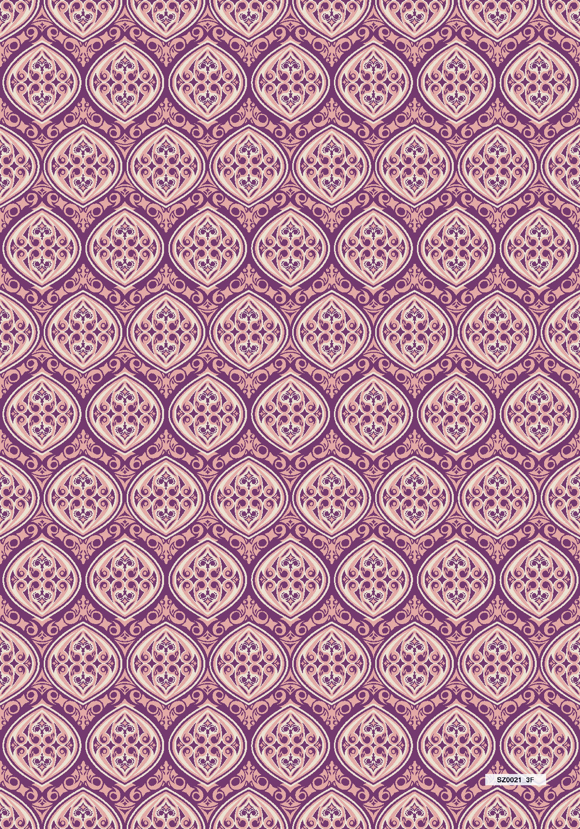 Ogee Repeat - Colora SA by STYLIANI ZOGRAFOU on Dribbble