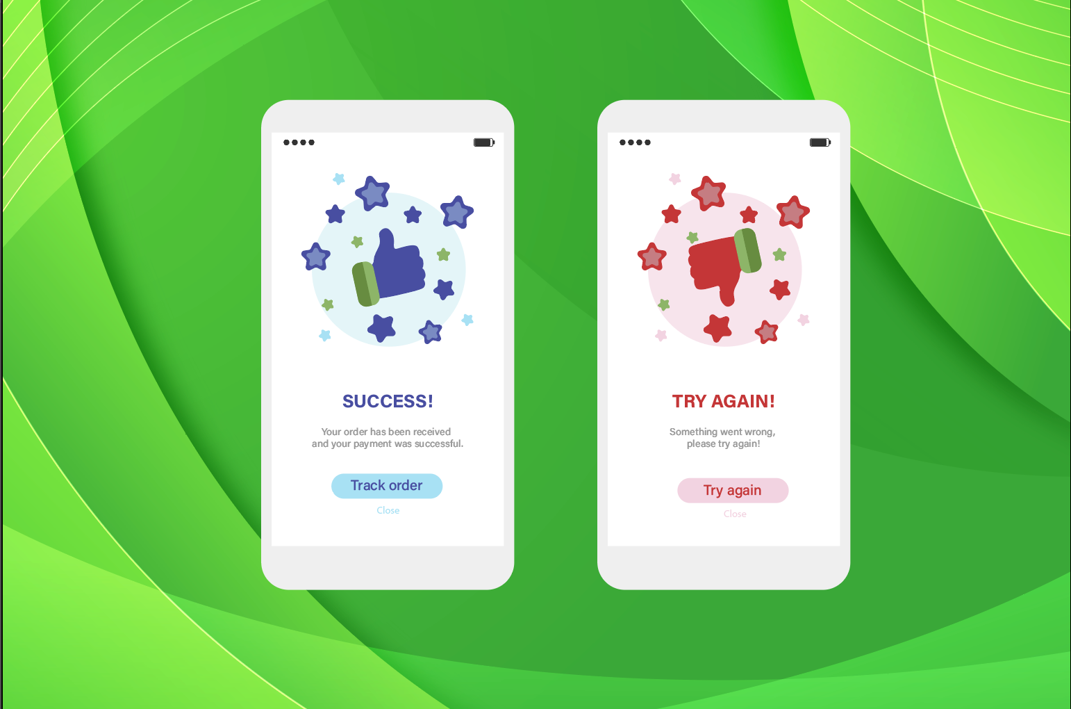 Flash Message by Eddie on Dribbble