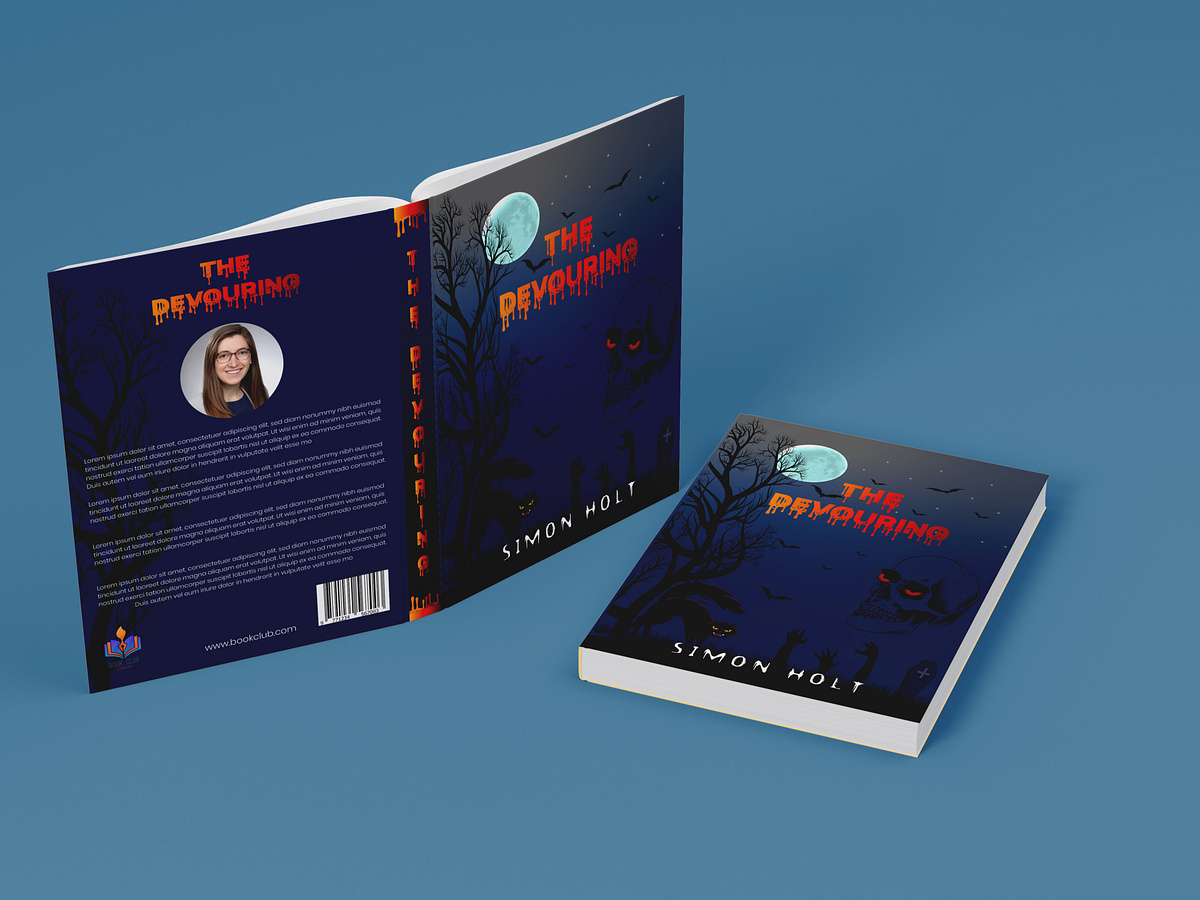 Horor Book Cover designs, themes, templates and downloadable graphic ...