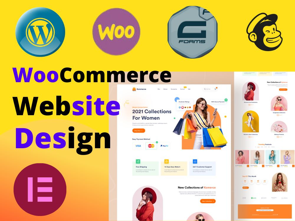 You will get a WooCommerce website using Elementor by Shojib Shariyer ...