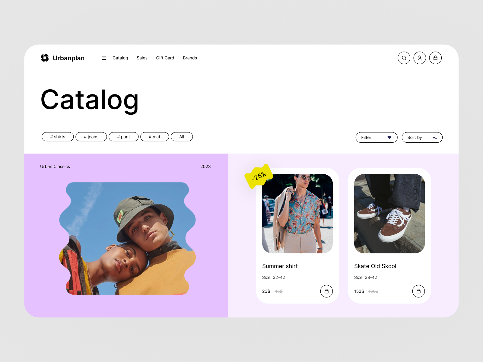 Ecommerce Website Design by Awsmd on Dribbble