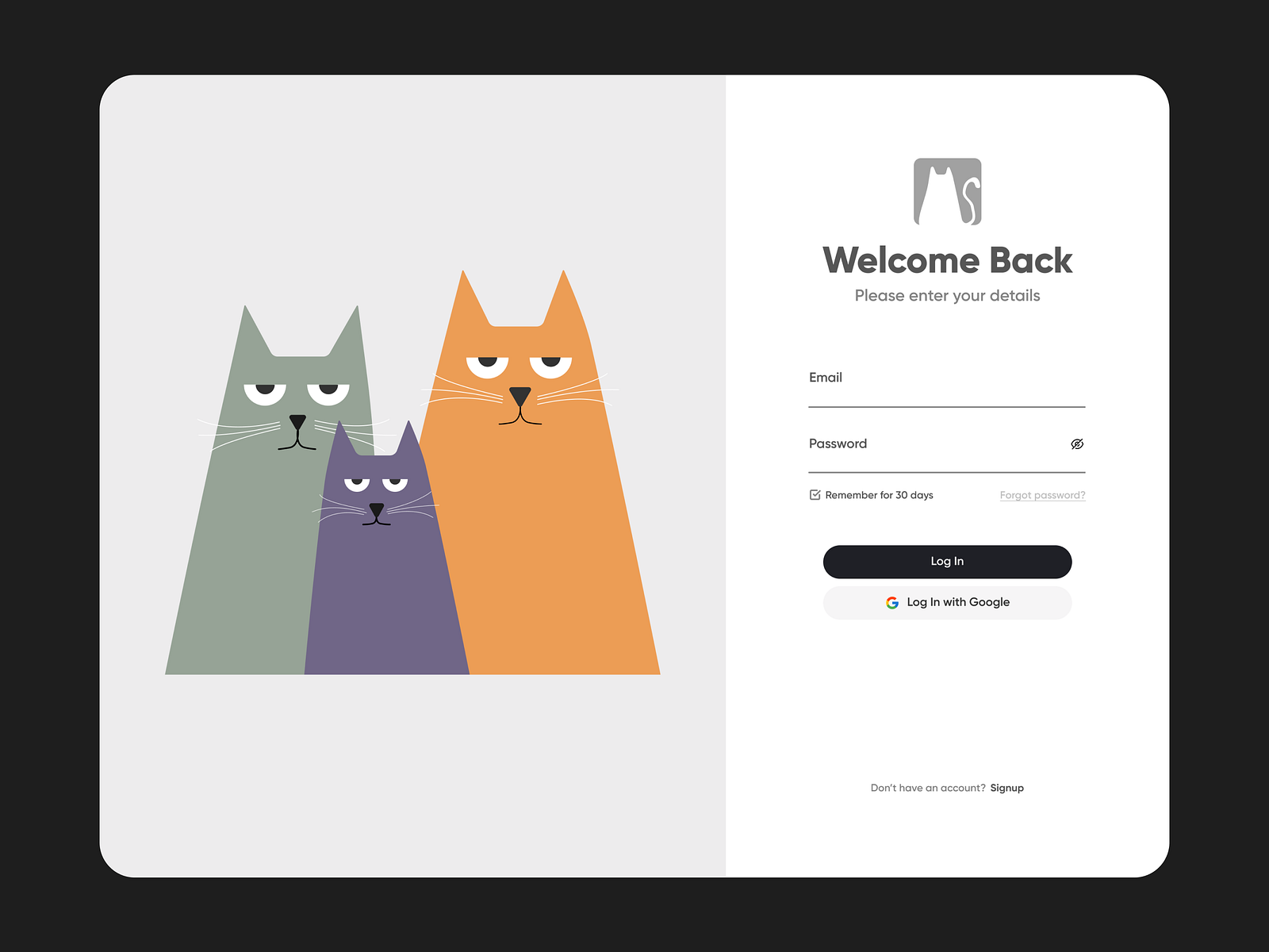 MeOw Web Design by LYBCOUK on Dribbble