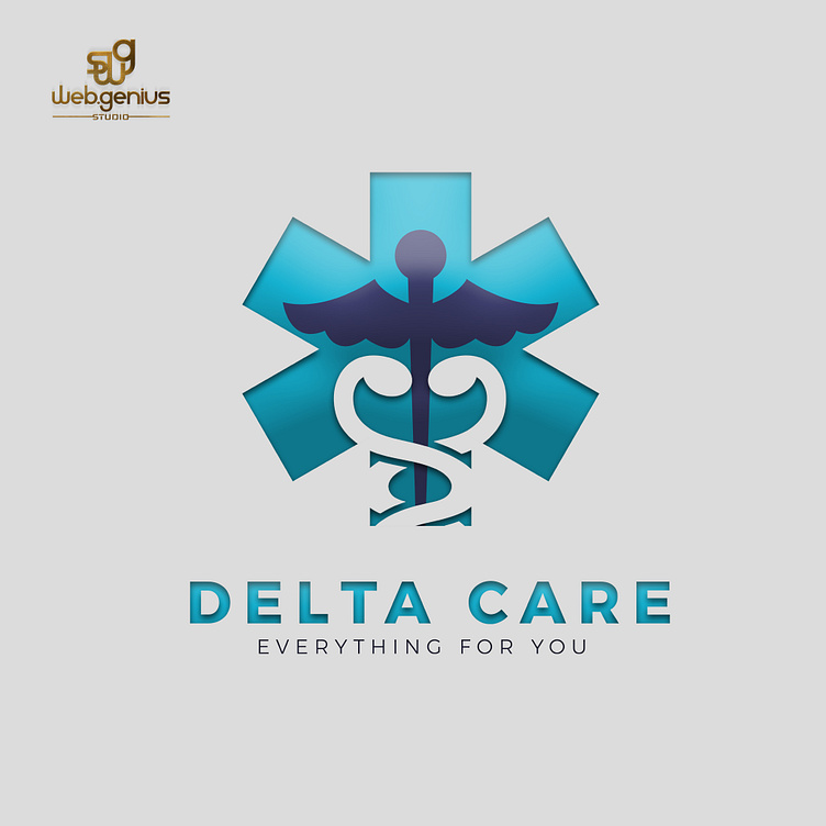 Medical Logo Design with Branding by Web Genius Studio on Dribbble