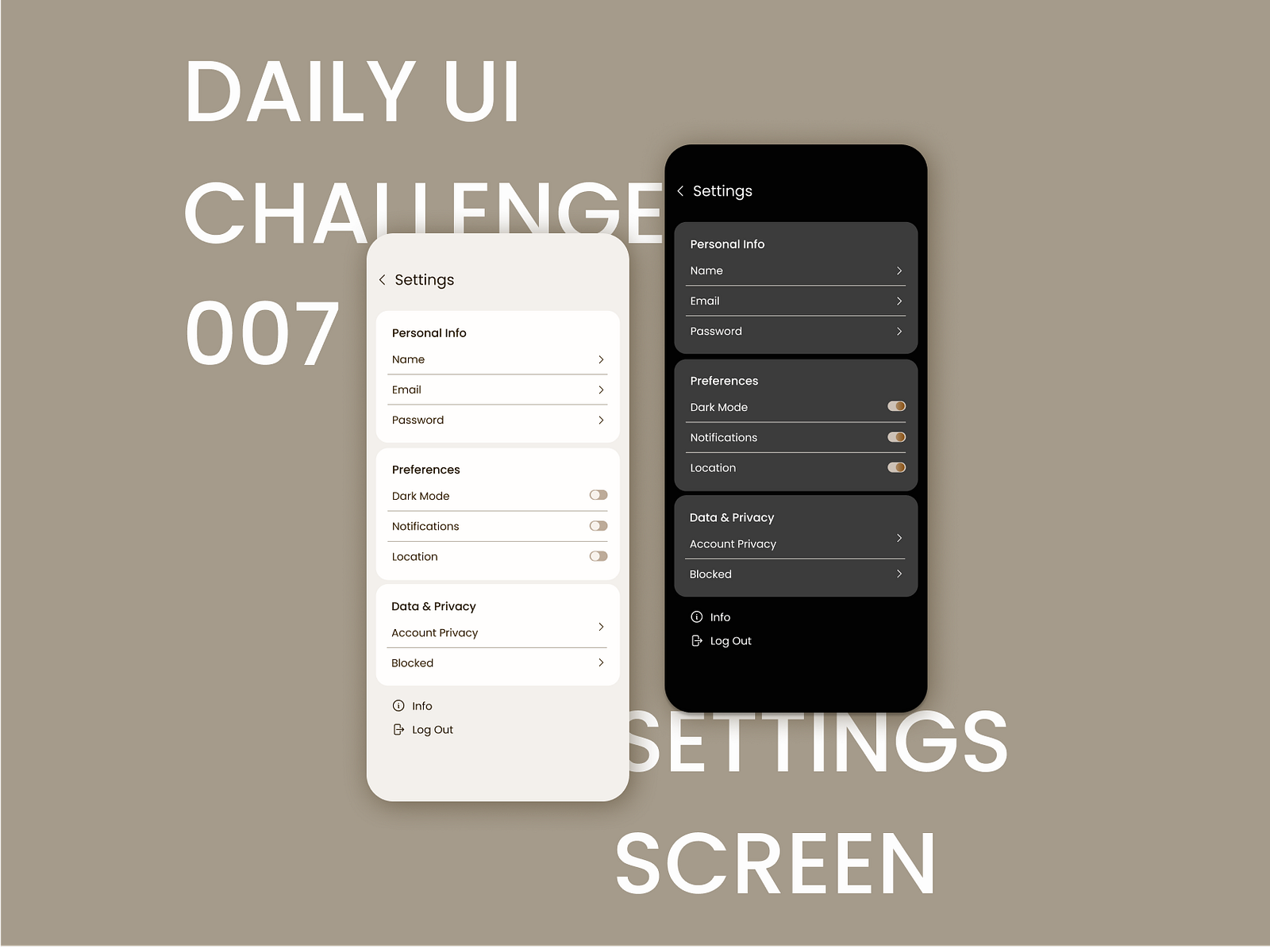Daily UI Challenge - 007 by Mohini Yadav on Dribbble