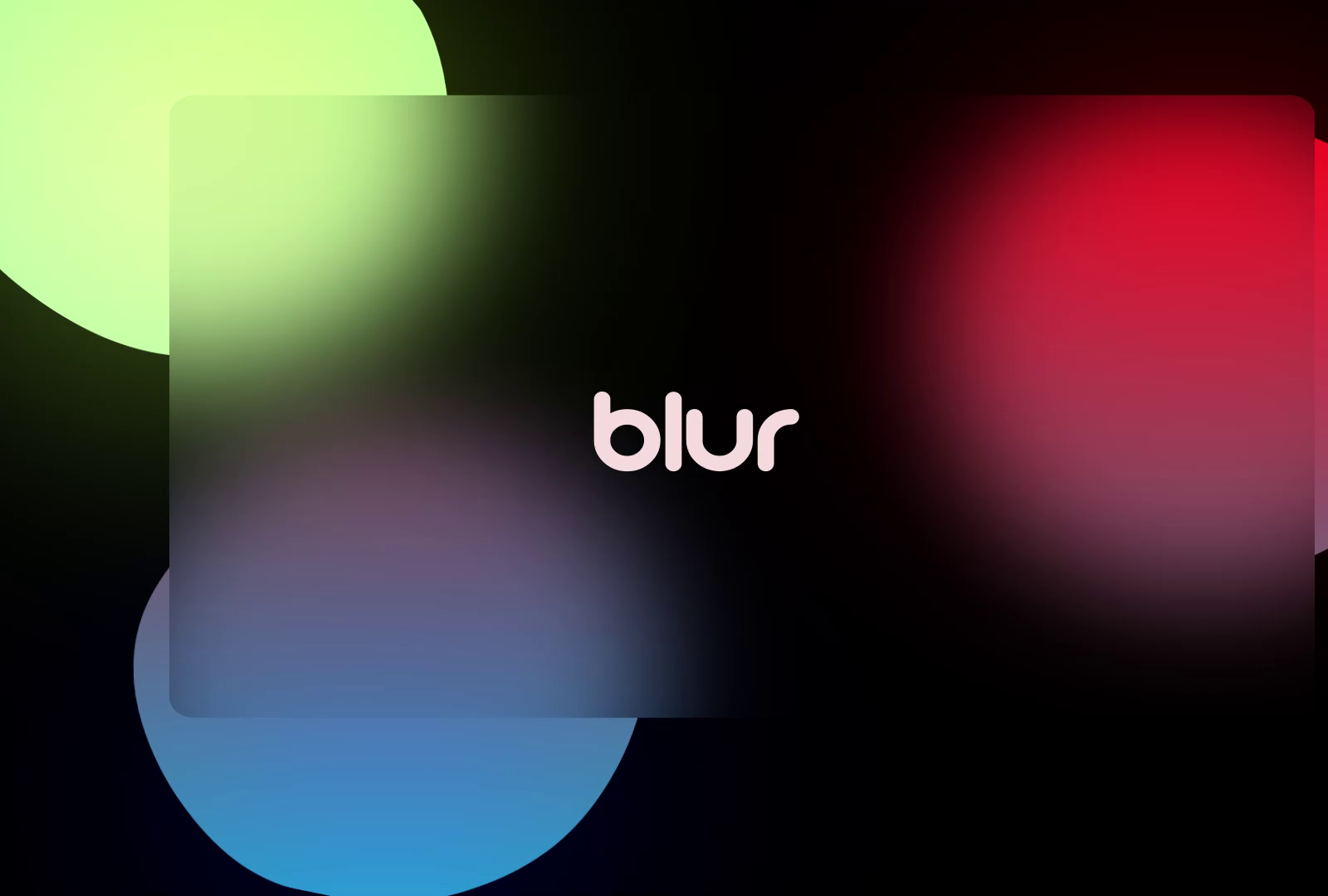 Blur animation by Henry Mosongo Moriasi on Dribbble