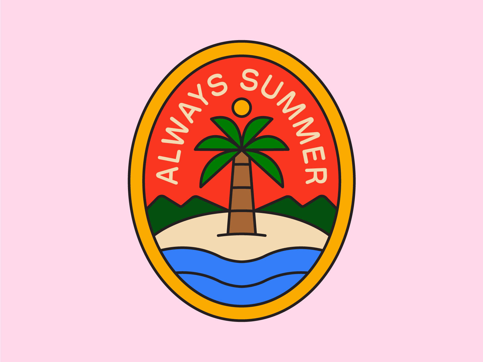 Always Summer by Damian Orellana on Dribbble