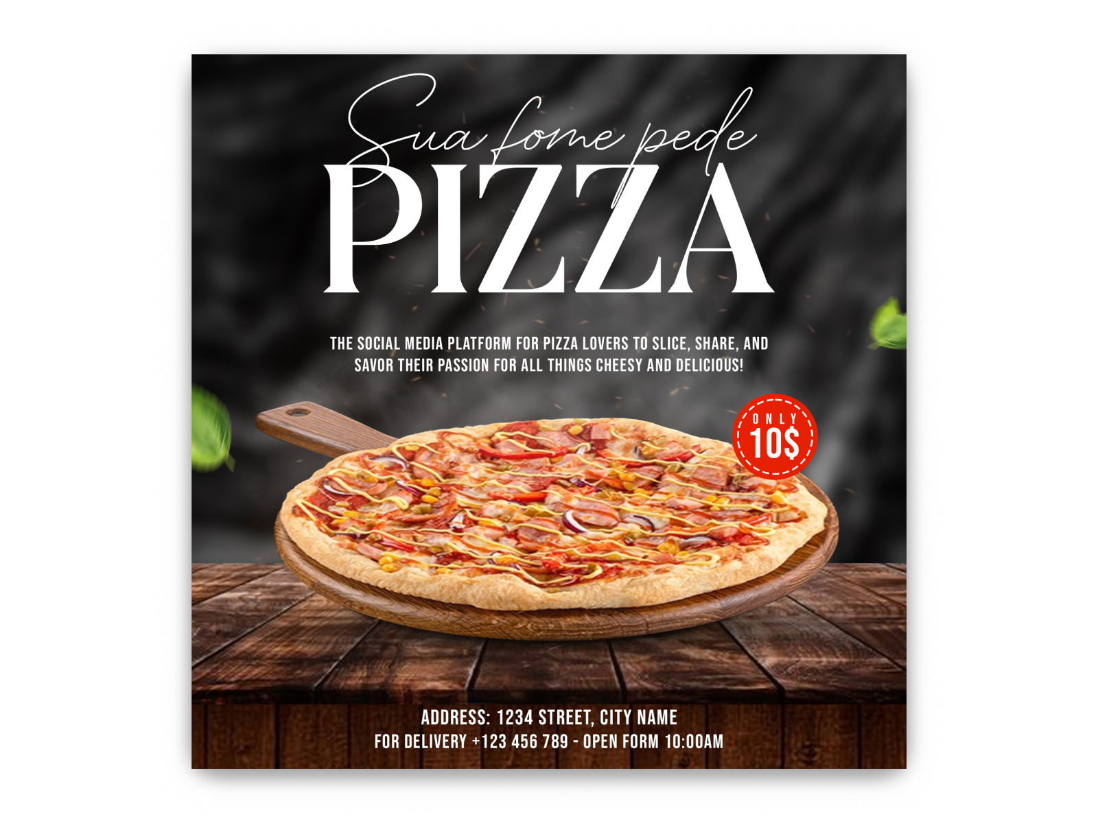 FIZZA | Social Media Advertising Design by Legoon Pixel on Dribbble