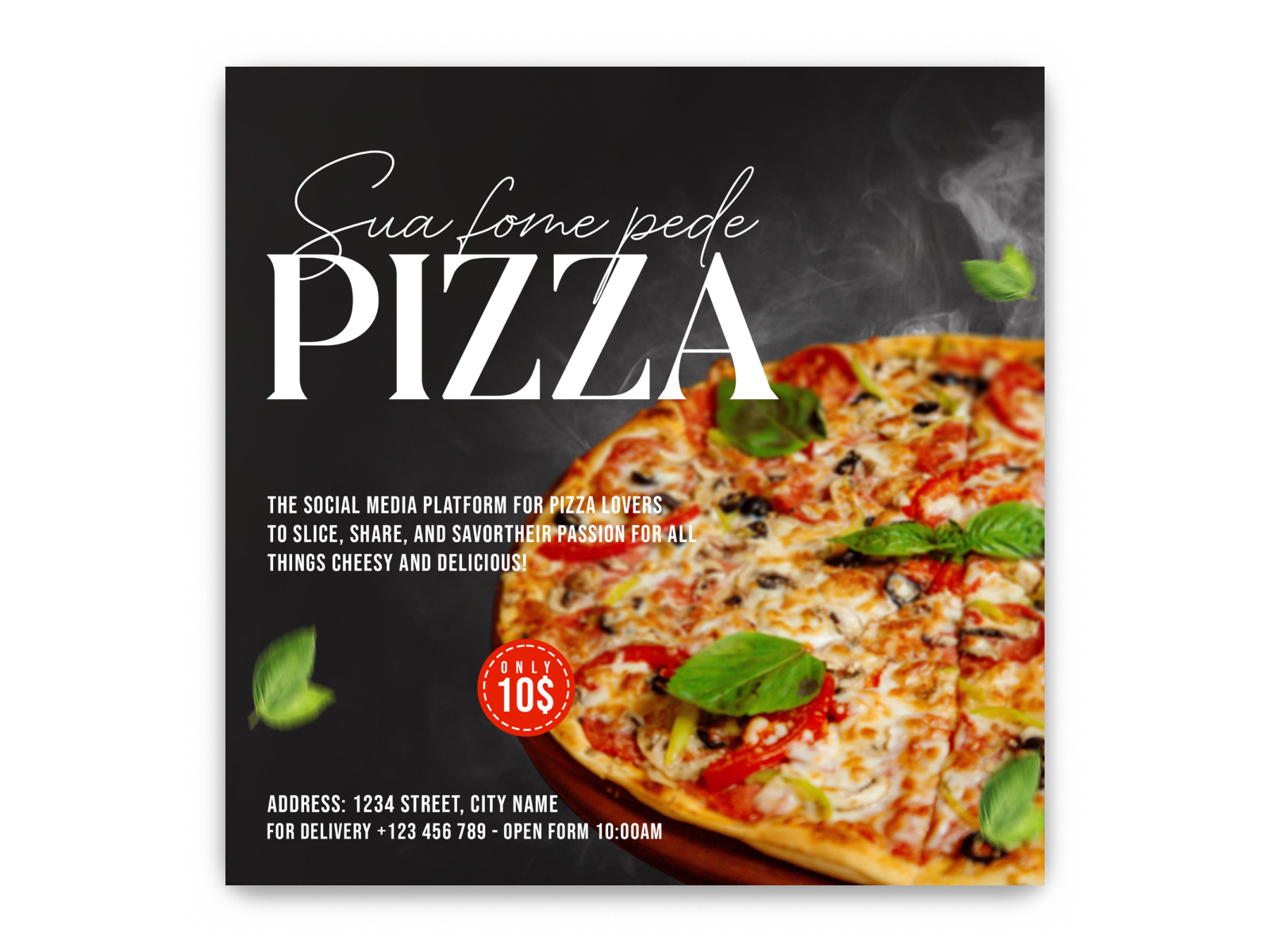 FIZZA | Social Media Advertising Design by Legoon Pixel on Dribbble