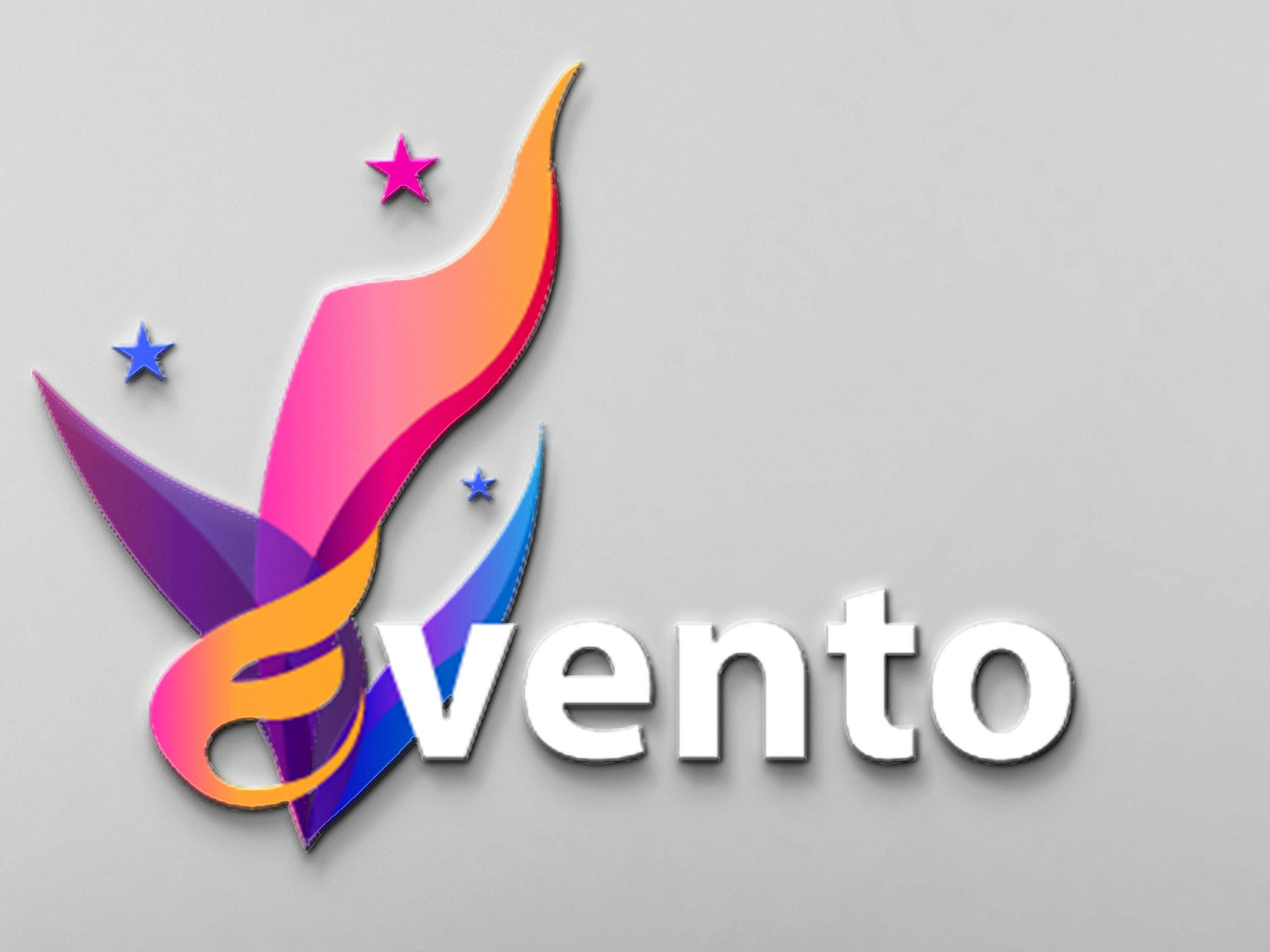 Evento Logo Design by Raindrop Infotech on Dribbble