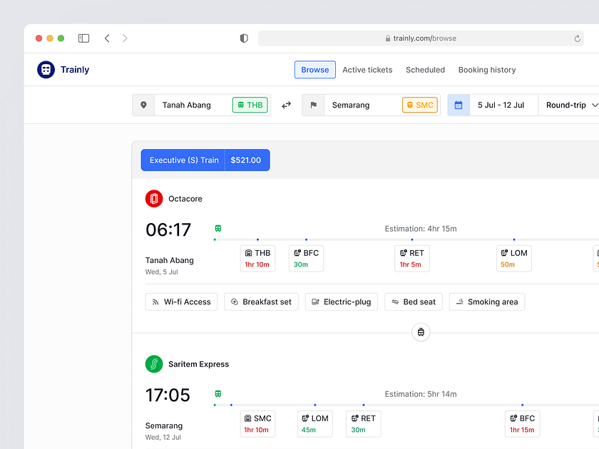 Browse thousands of Train Booking images for design inspiration | Dribbble